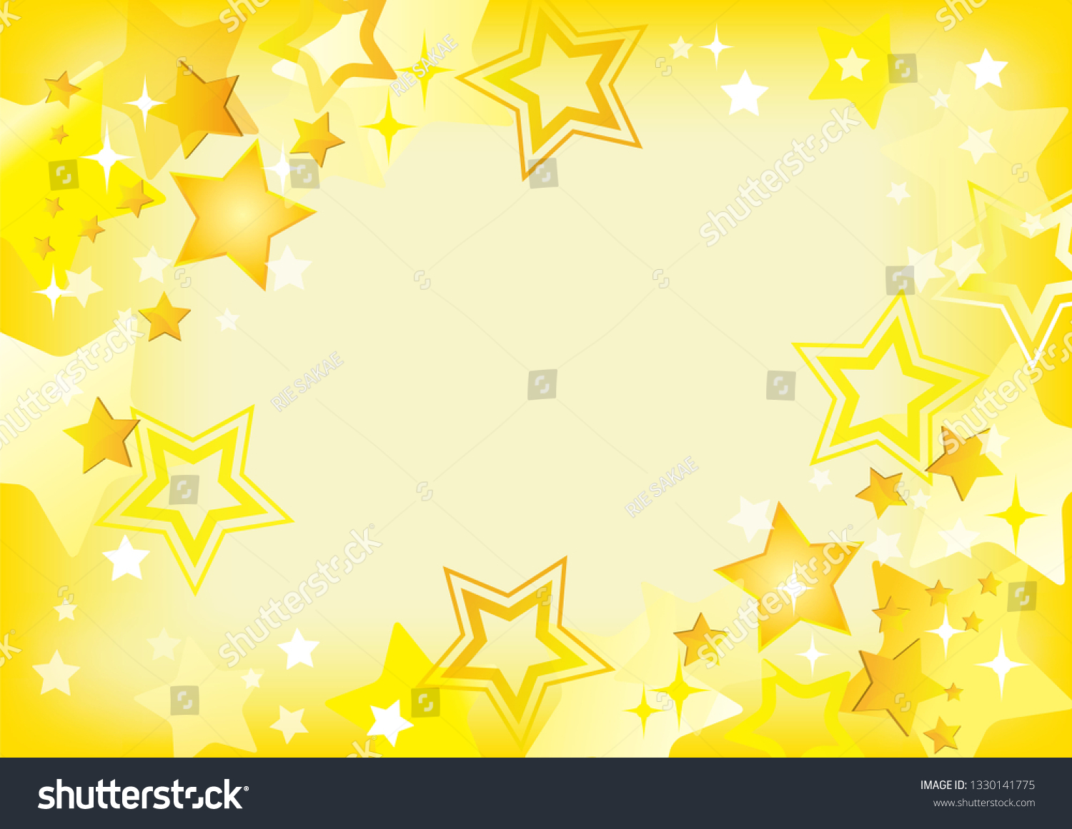 Shining Stars Background Material Stock Vector (Royalty Free ...
