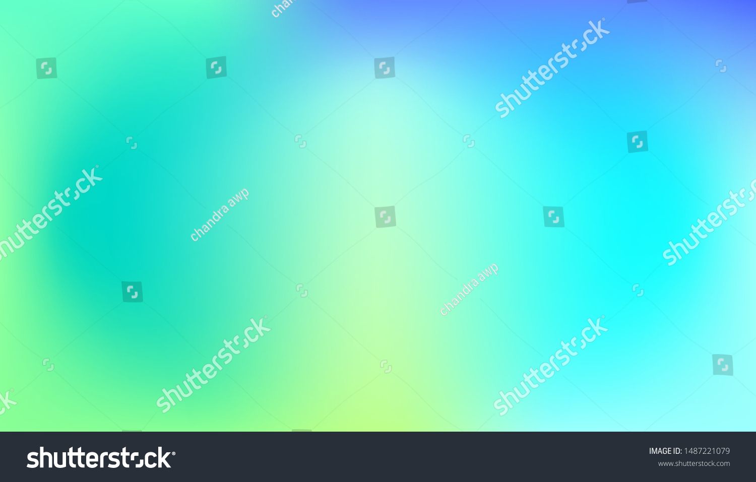 Shinny Blue Gradient Mesh Blur Effect Stock Vector (Royalty Free ...