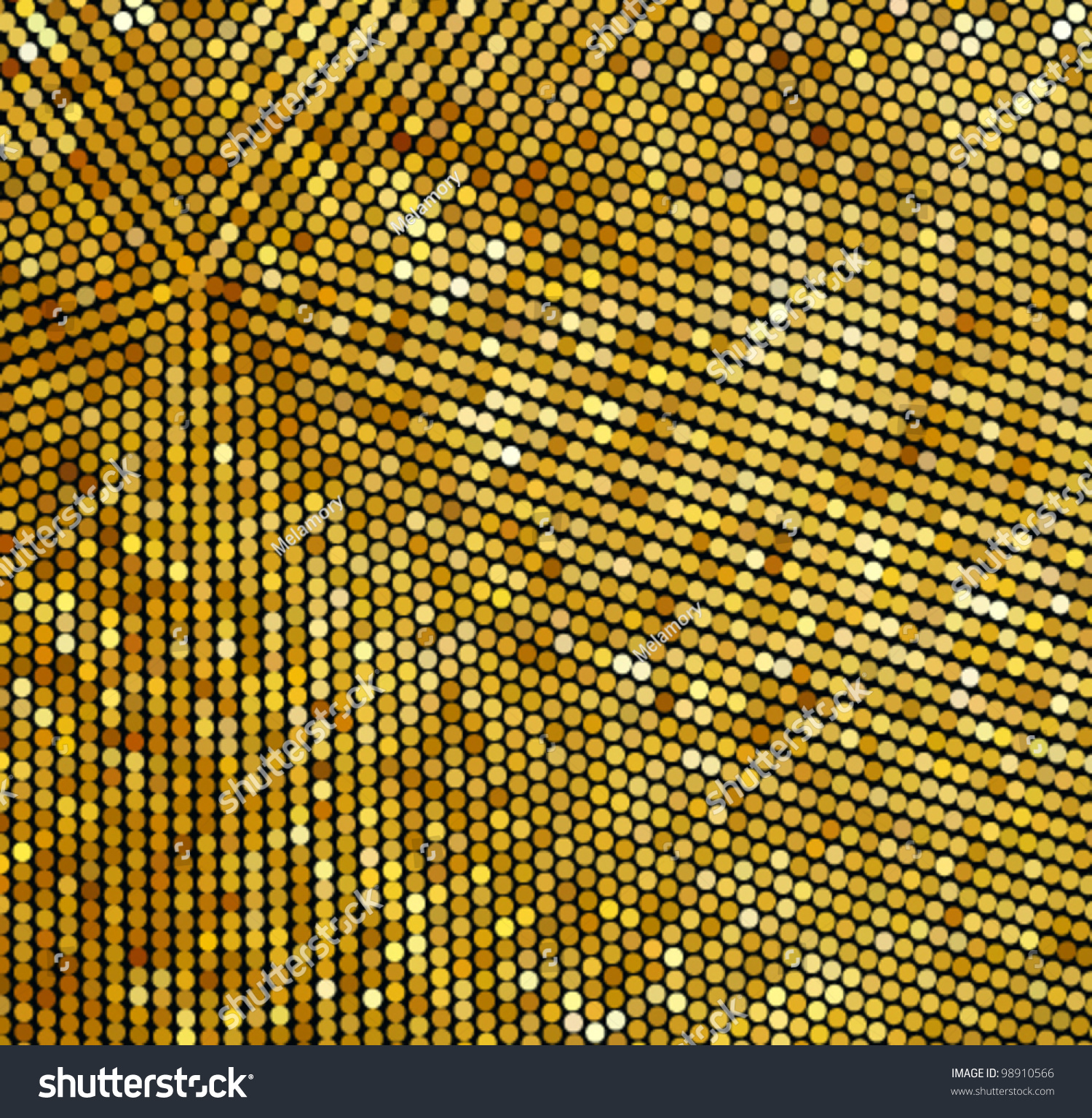 Shiny Gold Background Stock Vector 98910566 - Shutterstock