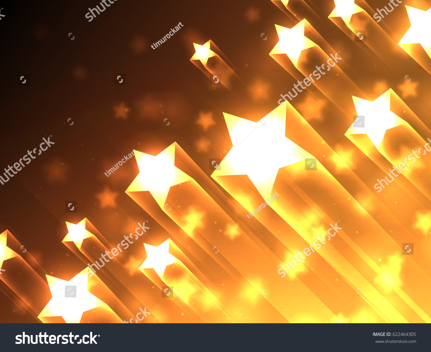 Shiny Stars Background Stock Vector (Royalty Free) 622464305 | Shutterstock
