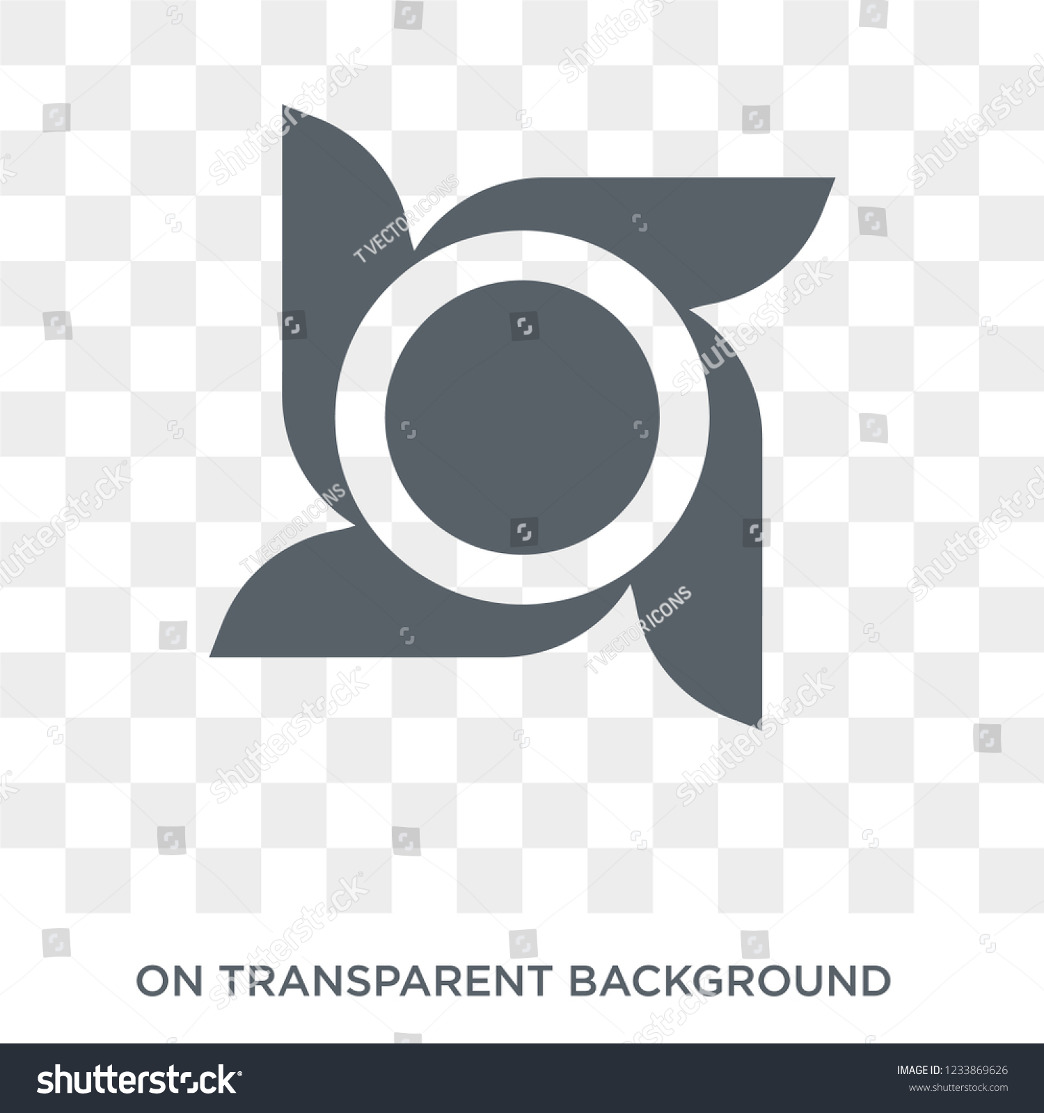 Ship Engine Propeller Icon Trendy Flat Stock Vector (Royalty Free ...