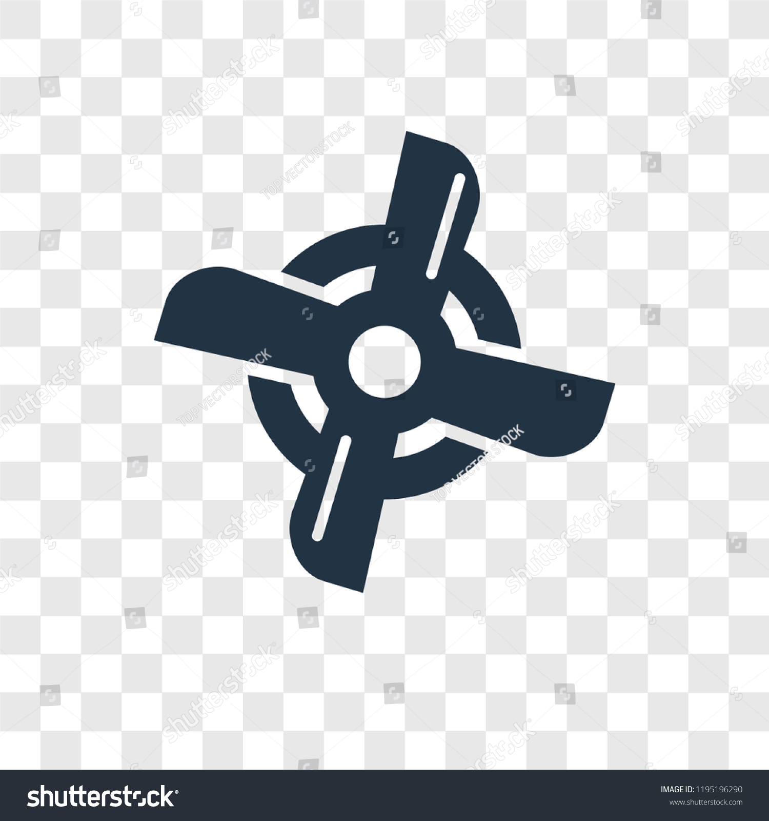 Ship Engine Vector Icon Isolated On Stock Vector (Royalty Free ...