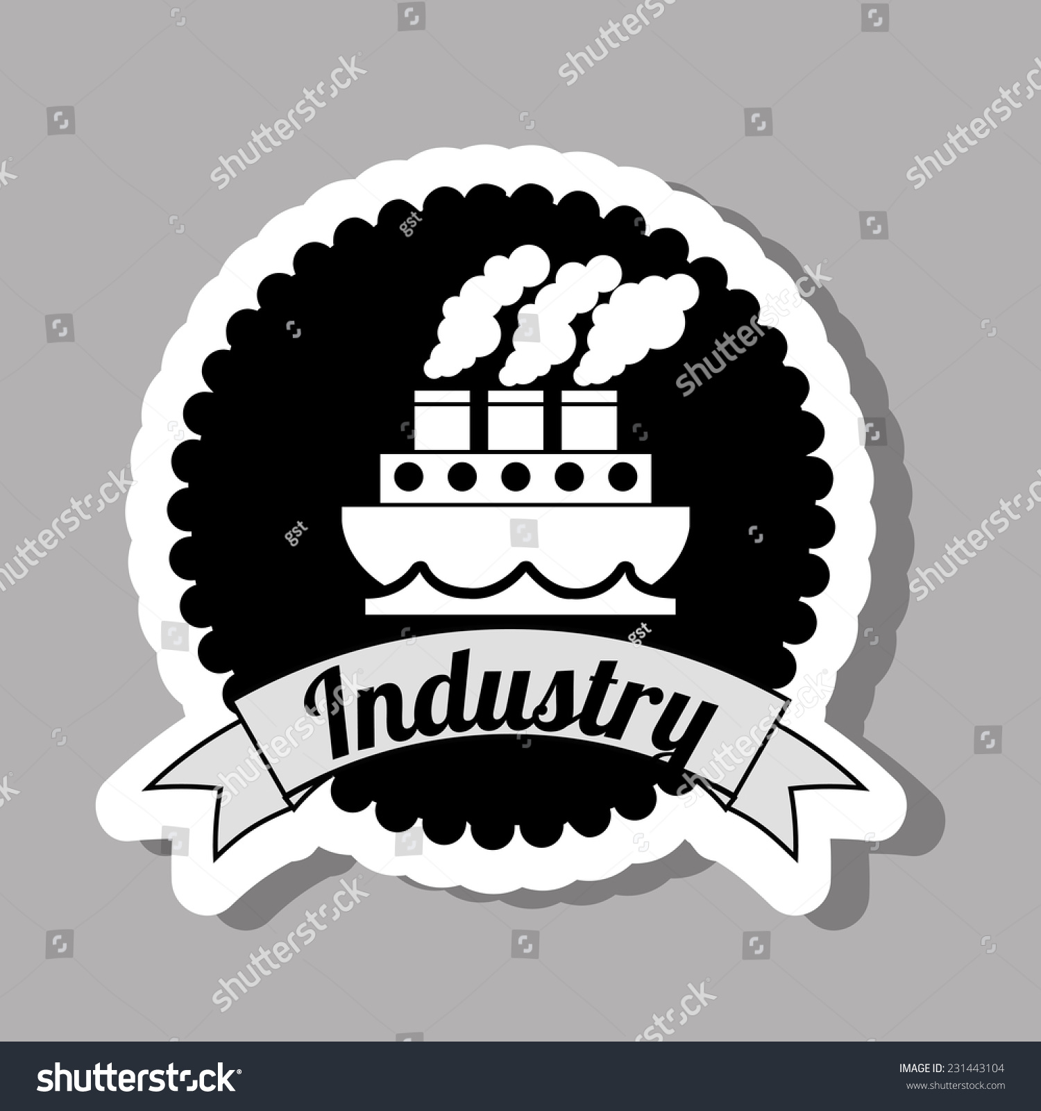 Ship Graphic Design Vector Illustration Stock Vector (Royalty Free ...