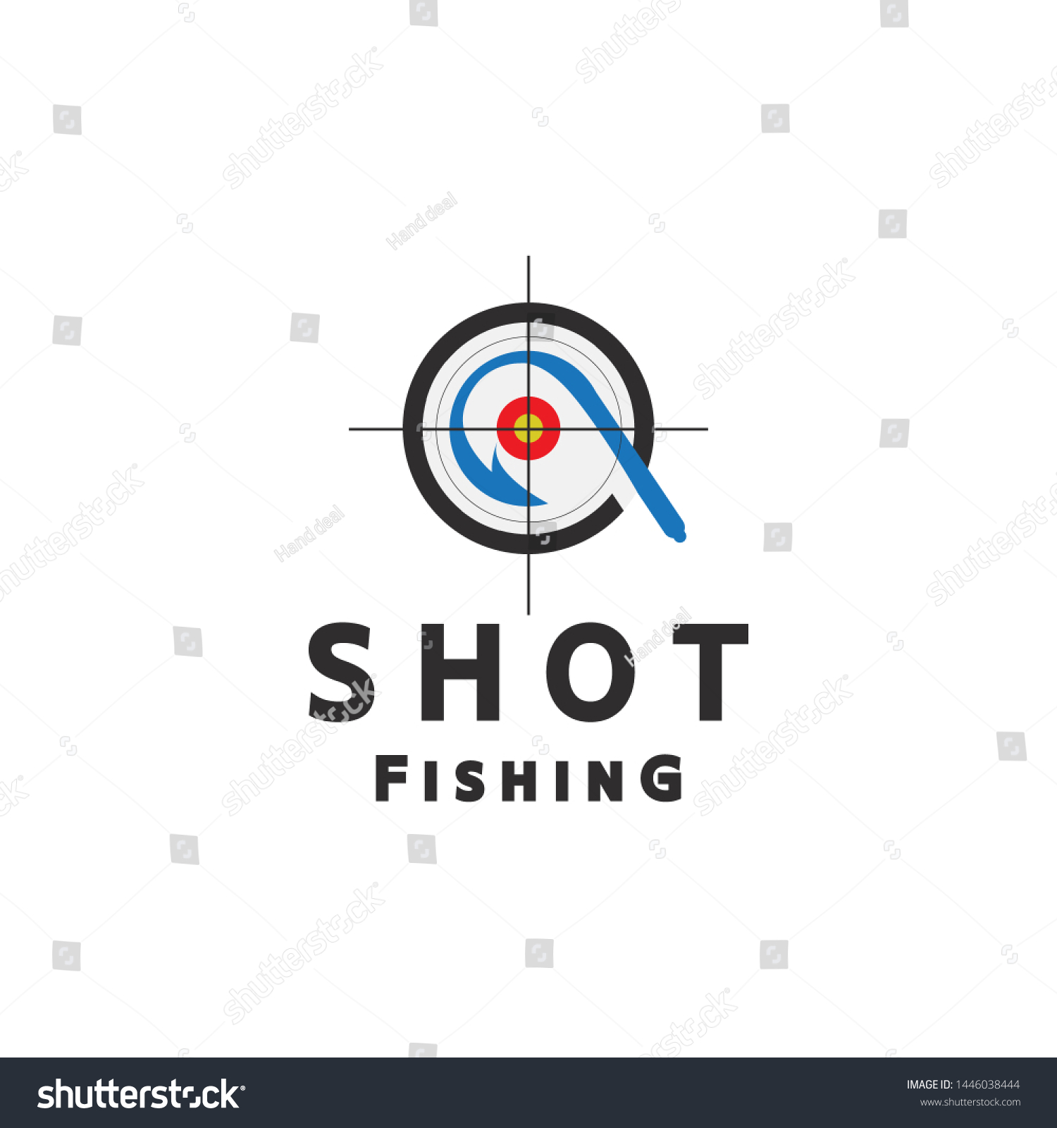Shoot Logo Vector Icon Illustration Stock Vector (Royalty Free) 1446038444