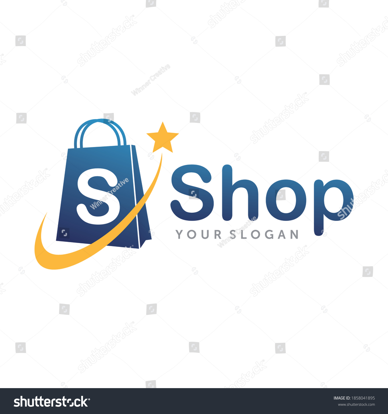 Shop Logo Good Shop Logo Vector Stock Vector (Royalty Free) 1858041895