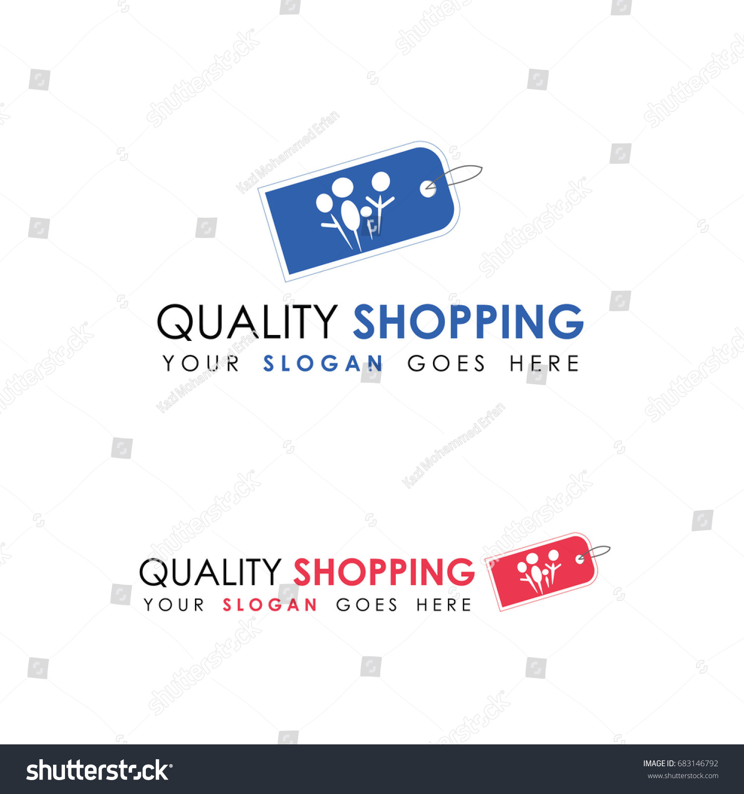 Shop Logo Template Stock Vector (Royalty Free) 683146792 | Shutterstock