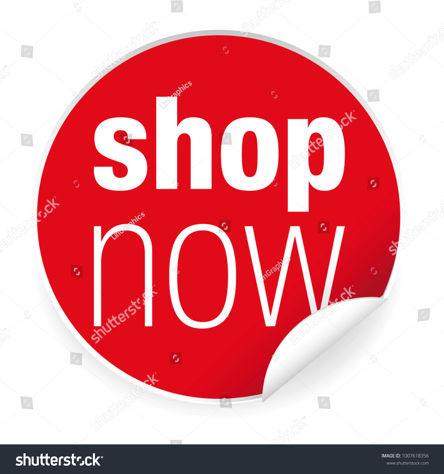 Shop Now Label Sticker Vector Stock Vector (Royalty Free) 1007618356 ...