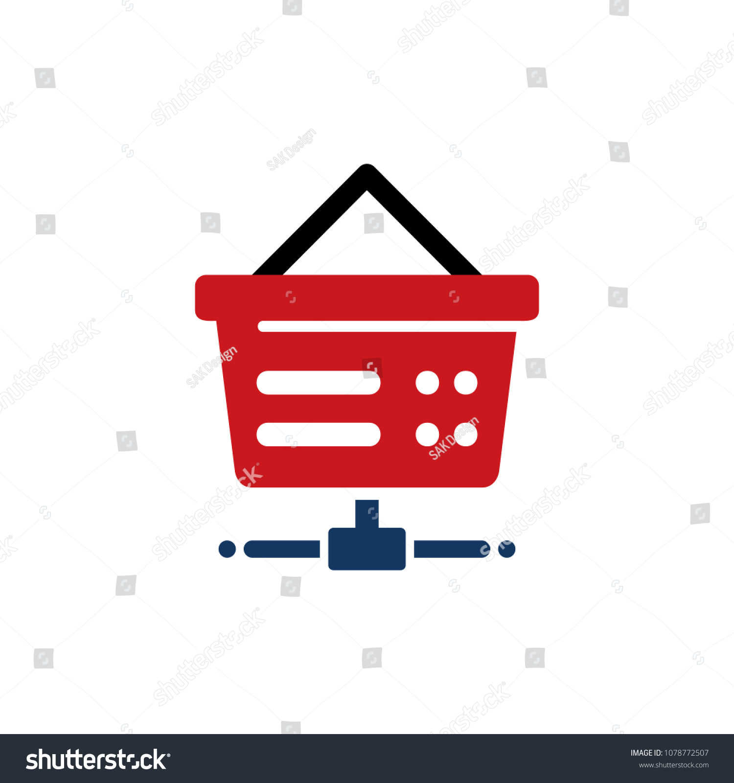 Shop Server Logo Icon Design Stock Vector (Royalty Free) 1078772507