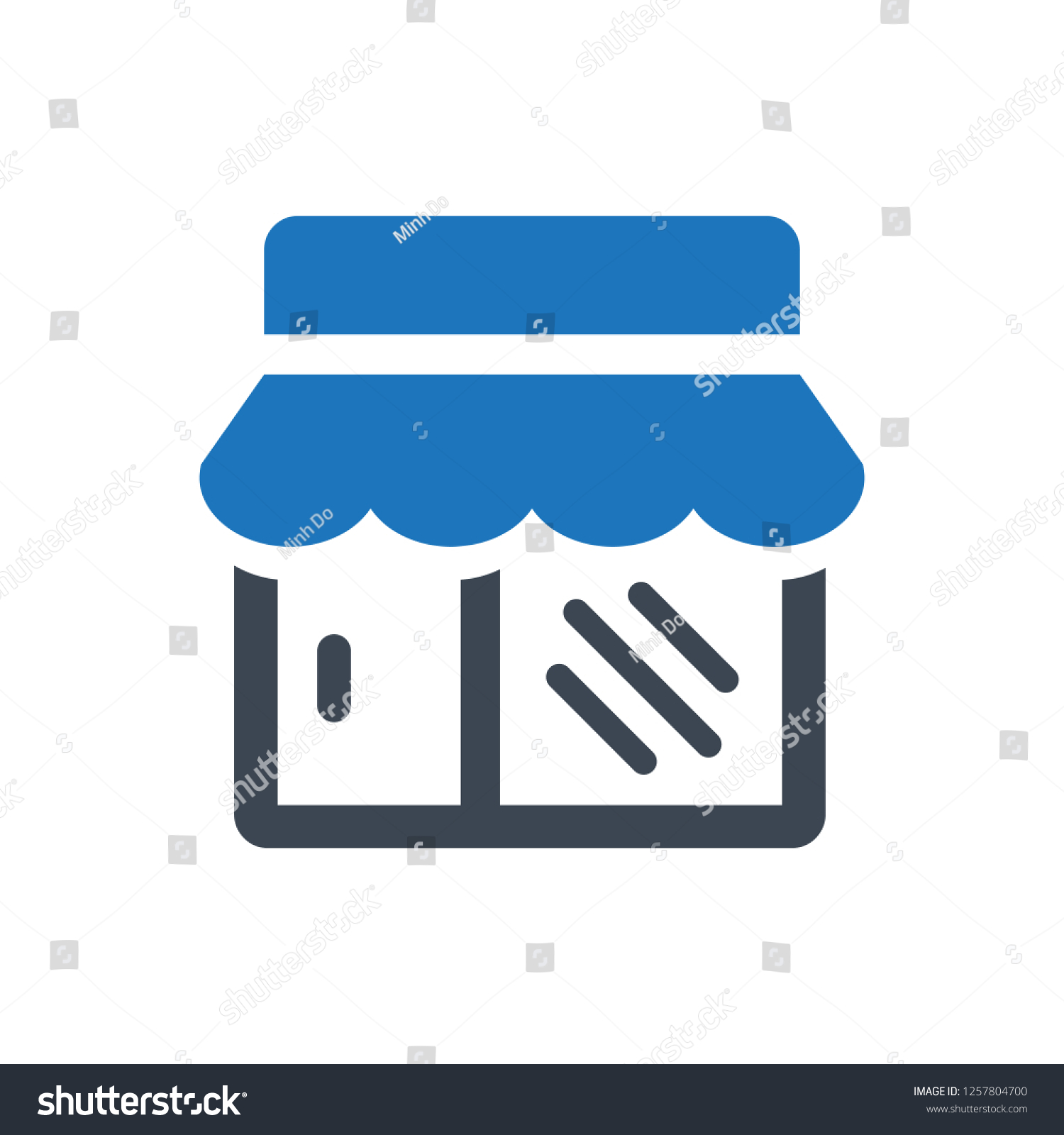 Shop Store Icon Stock Vector (Royalty Free) 1257804700 | Shutterstock