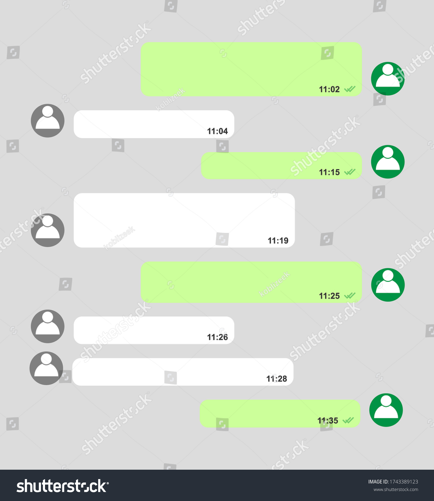 328 imagens de Whatsapp dialog Imagens, fotos stock e vetores ...