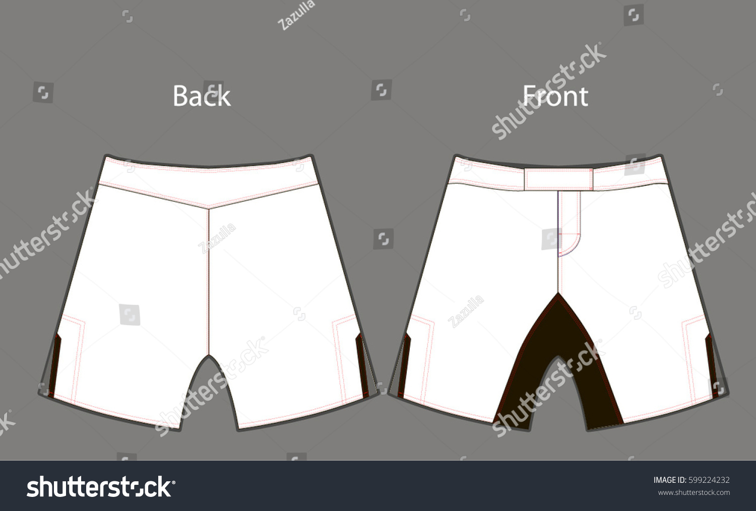 265 Mma shorts Stock Vectors, Images & Vector Art | Shutterstock