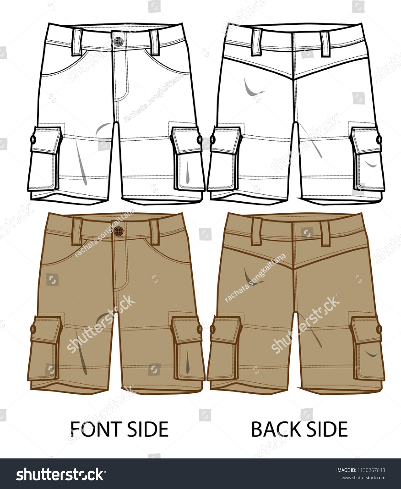 Shorts Vector Design Stock Vector (Royalty Free) 1130267648 | Shutterstock