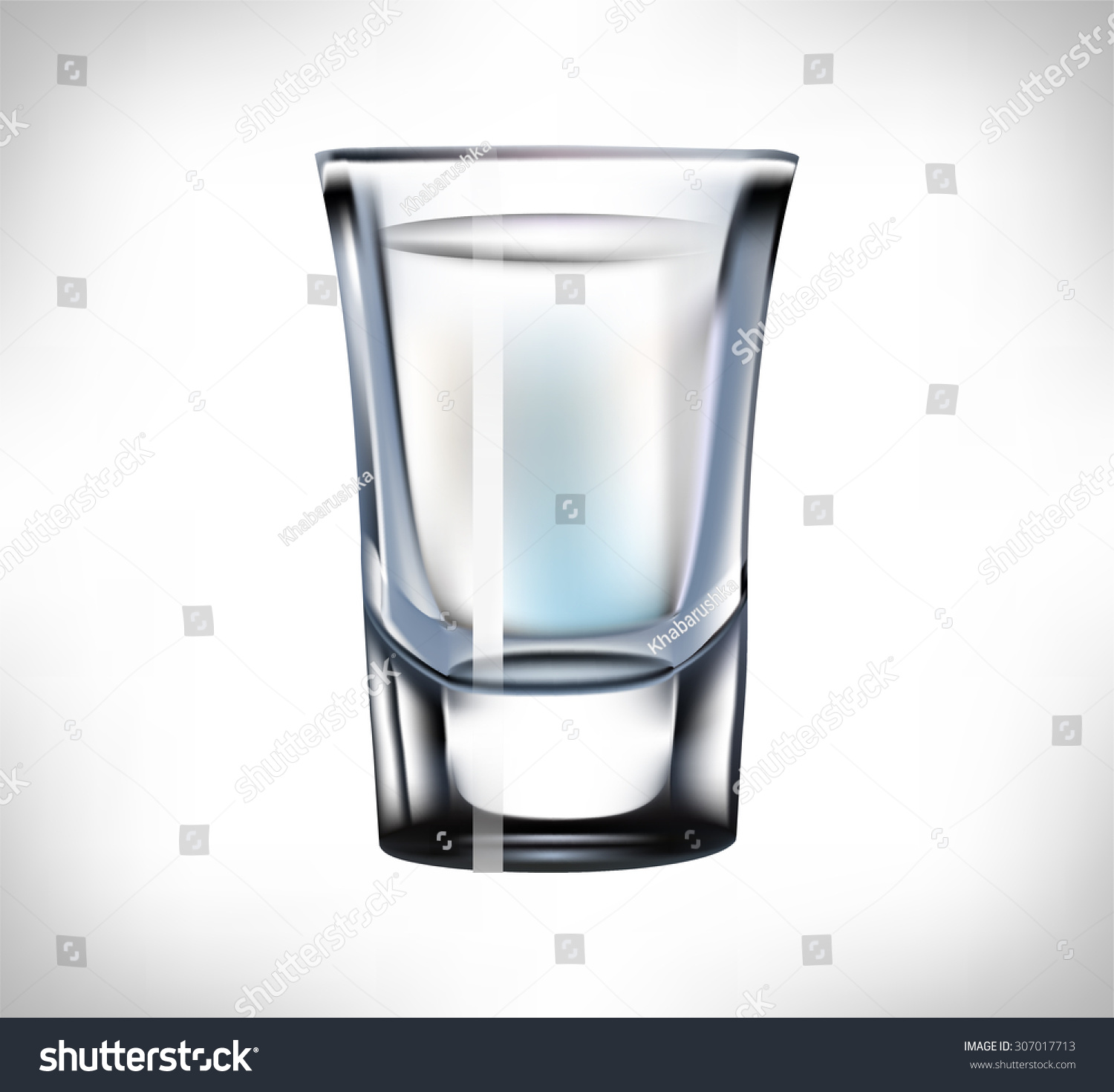 Shot Glass Stock Vector (Royalty Free) 307017713