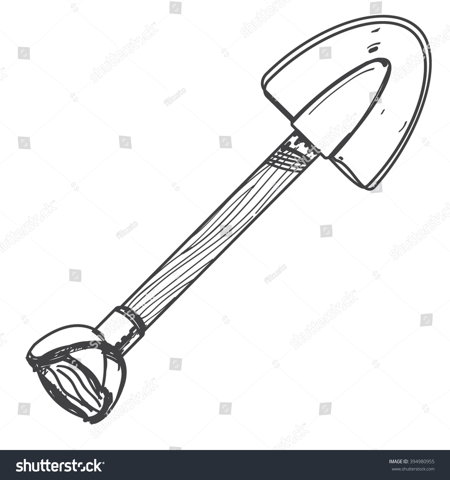 Shovel Mining Icon Stock Vector (Royalty Free) 394980955 | Shutterstock