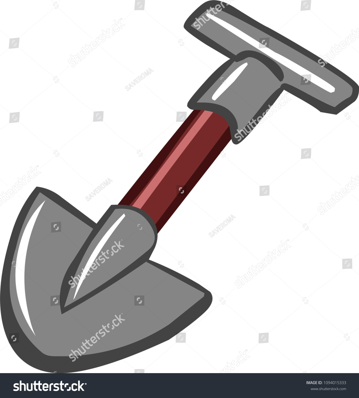 Shovel Vector Cartoon Stock Vector (Royalty Free) 1094015333