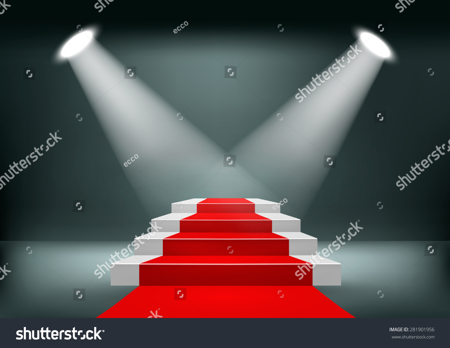 Showroom Background Red Carpet Vector: เวกเตอร์สต็อก (ปลอดค่าลิขสิทธิ์ ...
