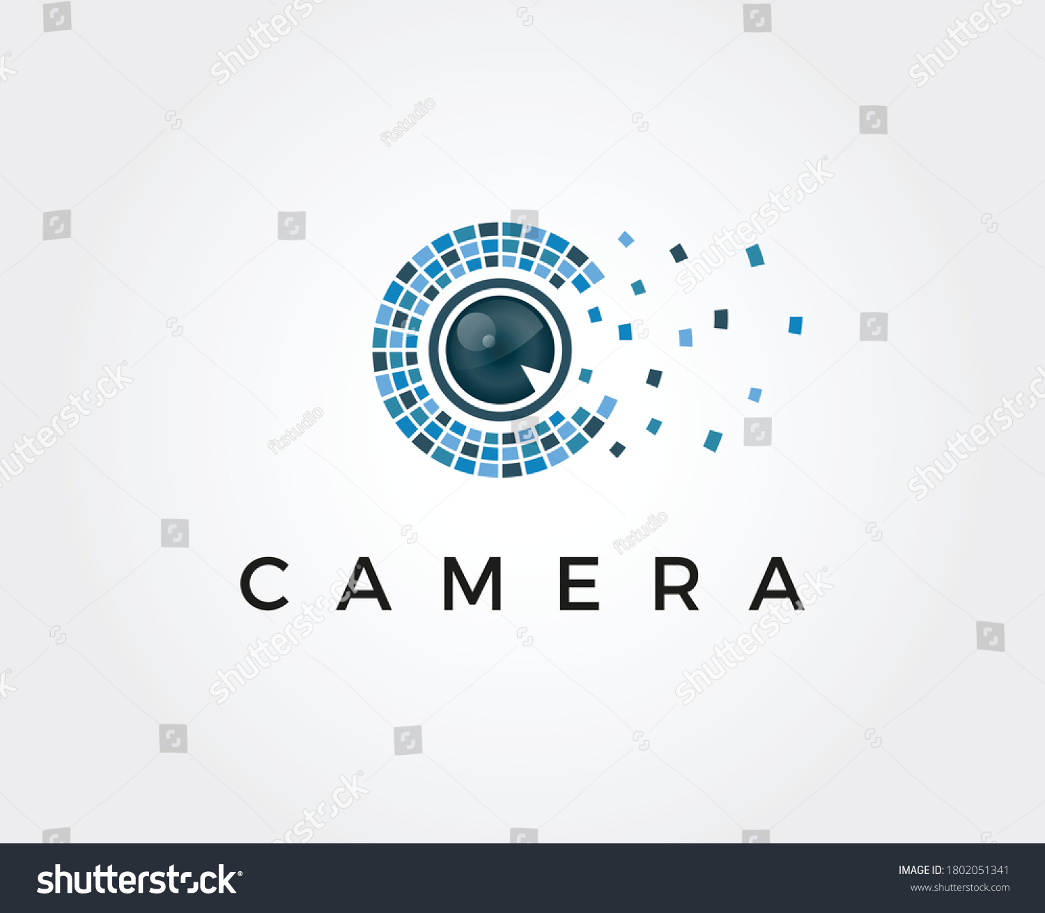 Shutter Icon Logo Design Template Stock Vector (Royalty Free ...