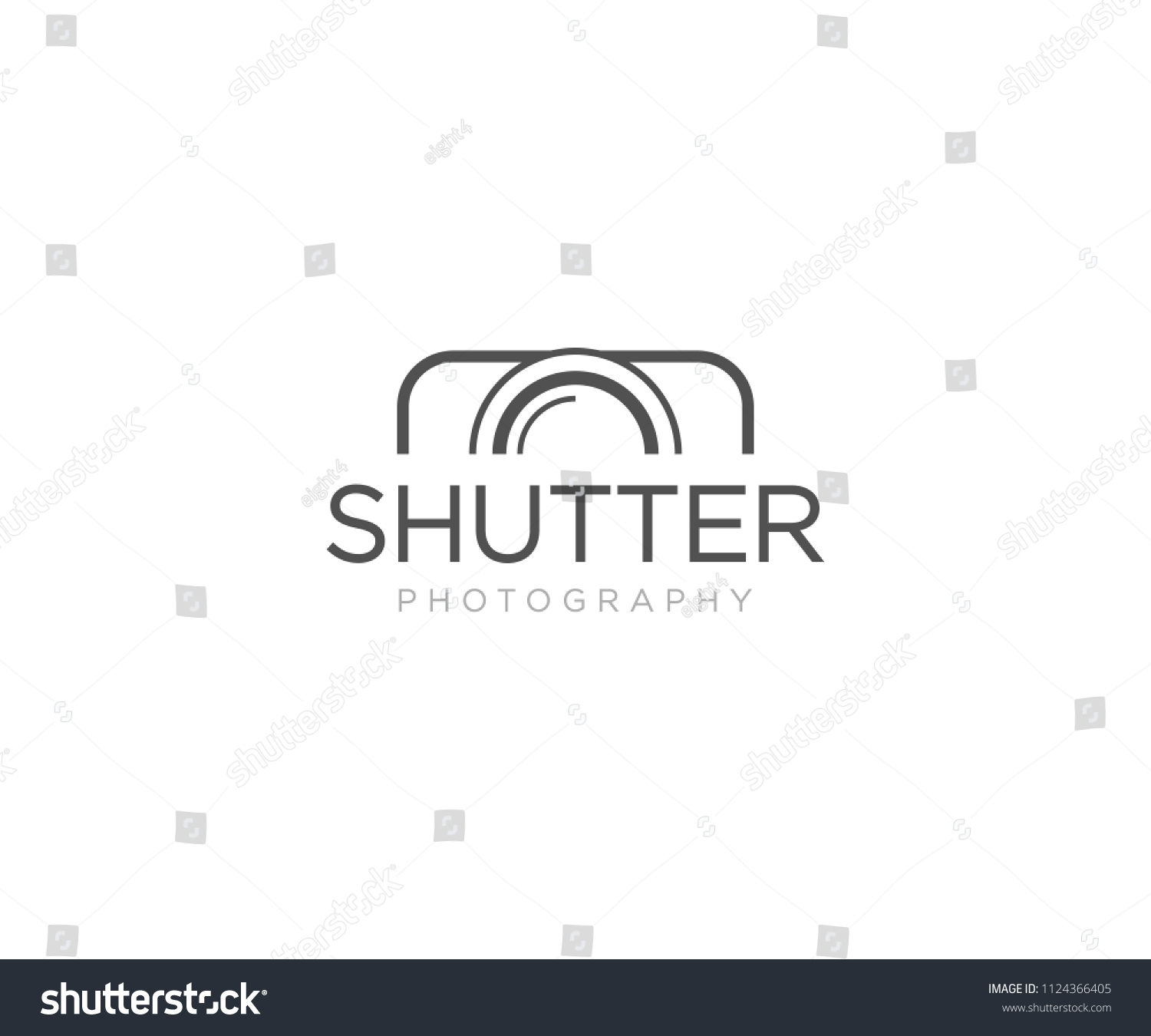 Shutter Photography Logo Design Template Vector Stock Vector (Royalty ...