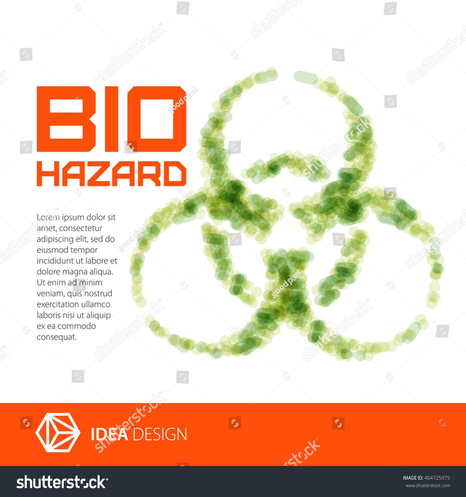 Sign Biohazard Vector Illustration Stock Vector (Royalty Free ...
