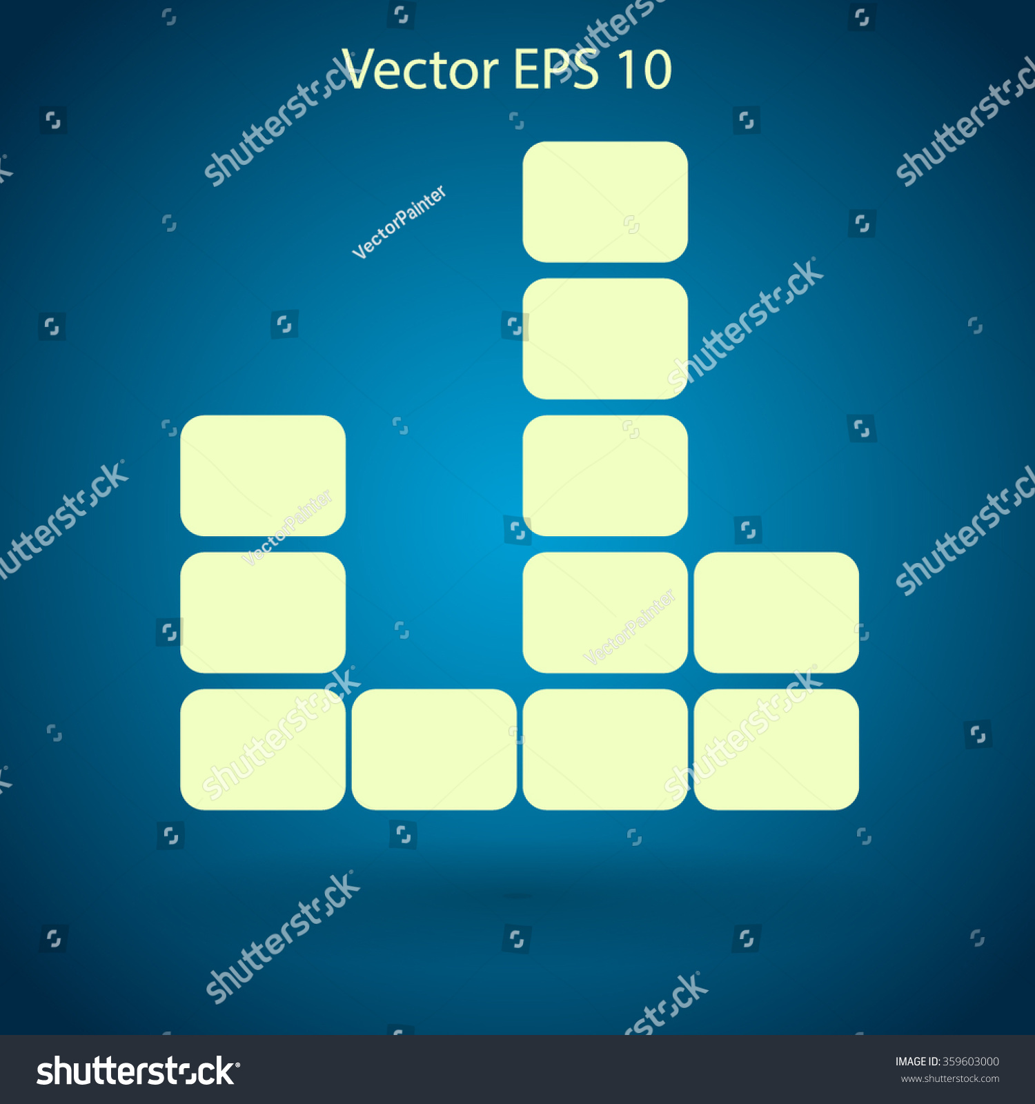 Sign Volume Vector Illustration Stock Vector (Royalty Free) 359603000 ...