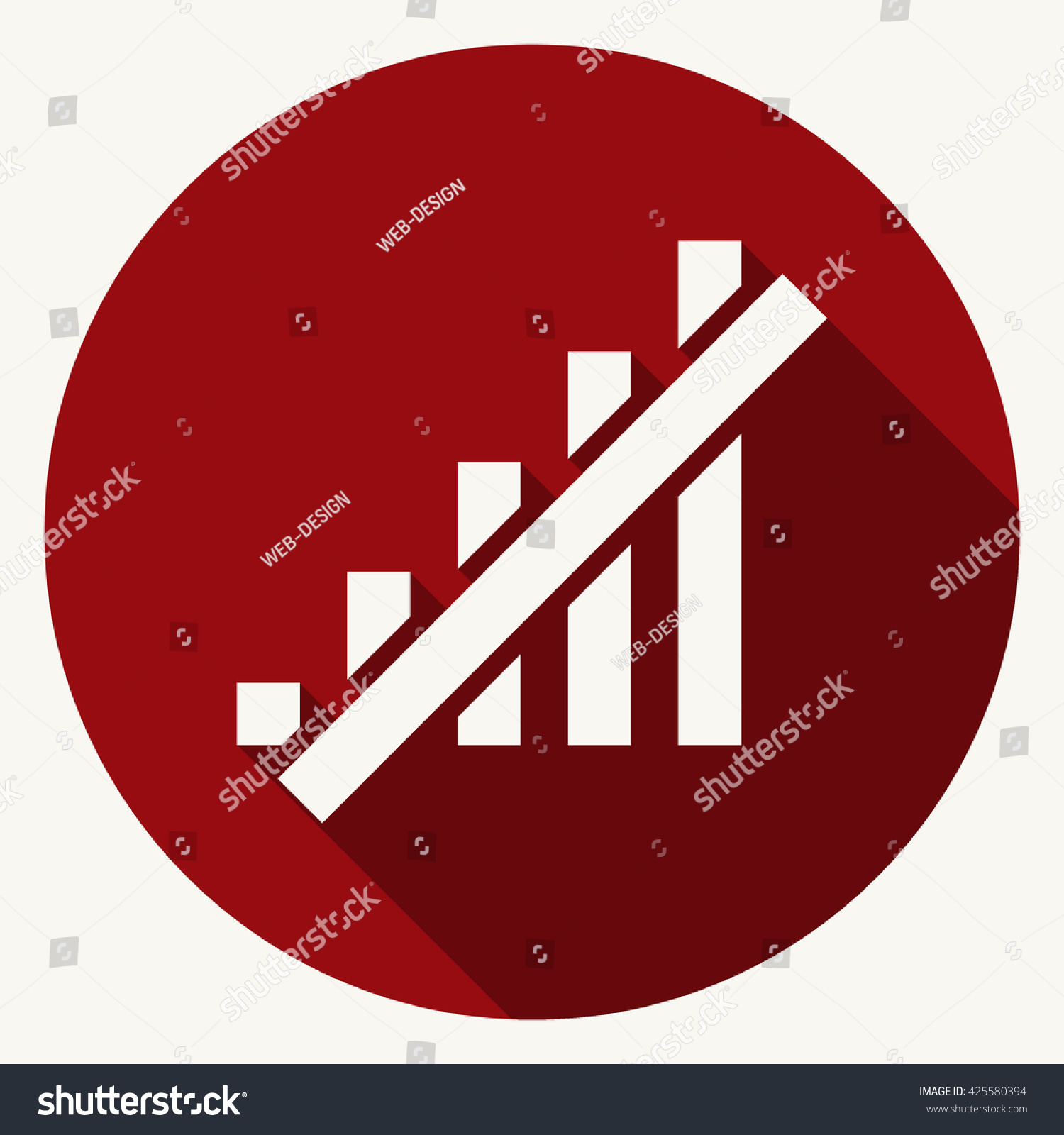 Signal Icon Stock Vector (Royalty Free) 425580394 | Shutterstock