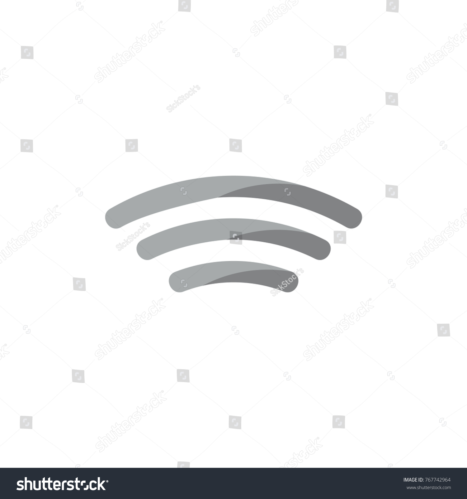 Signal Symbol Logo Vector Stock Vector (Royalty Free) 767742964 ...
