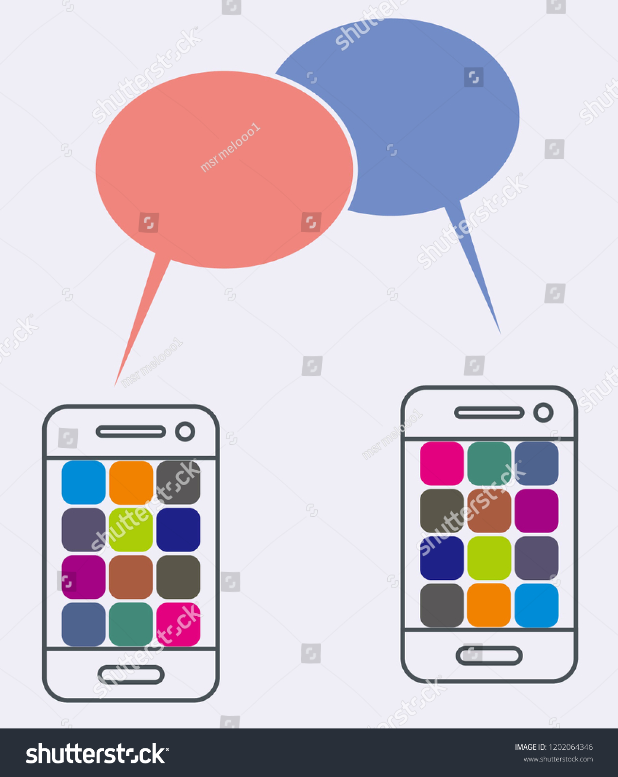 Silhouette Feedback Vector Illustration Stock Vector (Royalty Free ...