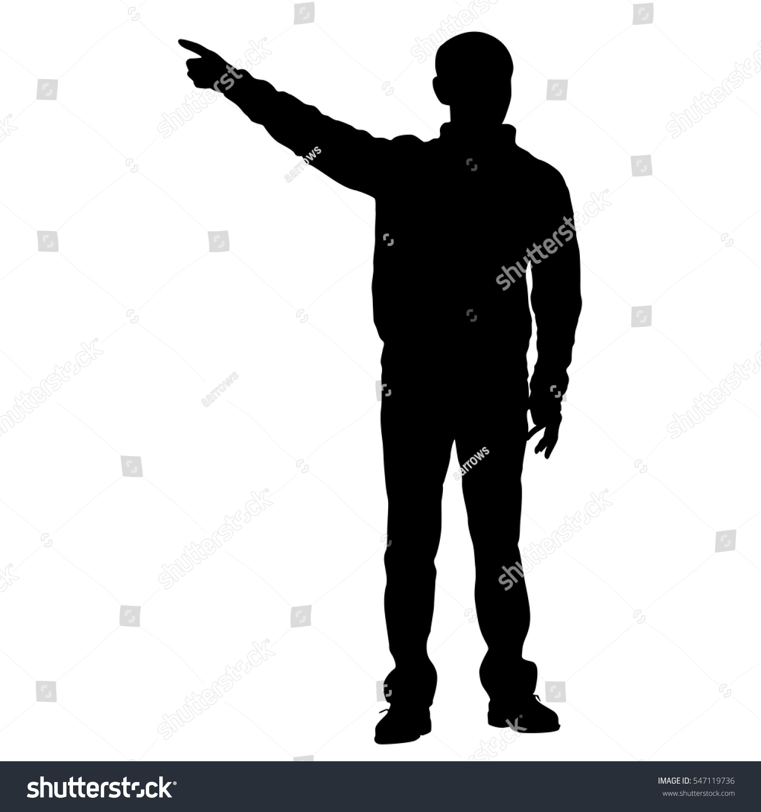 Silhouette Man His Hand Raised Vector: Vector có sẵn (miễn phí bản ... Silhouette Man His Hand Raised Vector: Vector có sẵn (miễn phí bản ...