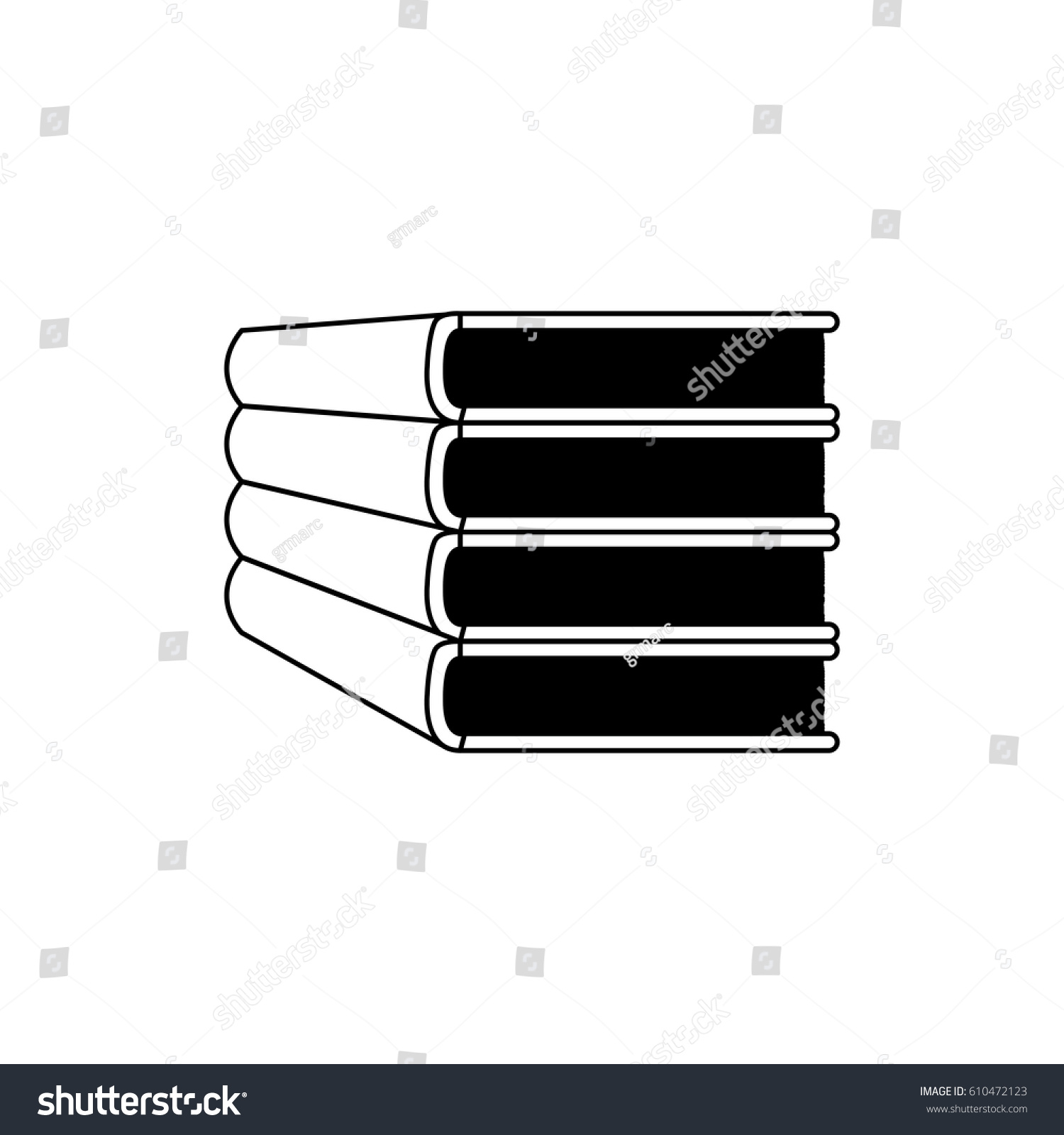 Silhouette Set Stack School Books Icon: เวกเตอร์สต็อก (ปลอดค่าลิขสิทธิ์ ... Silhouette Set Stack School Books Icon: เวกเตอร์สต็อก (ปลอดค่าลิขสิทธิ์ ...