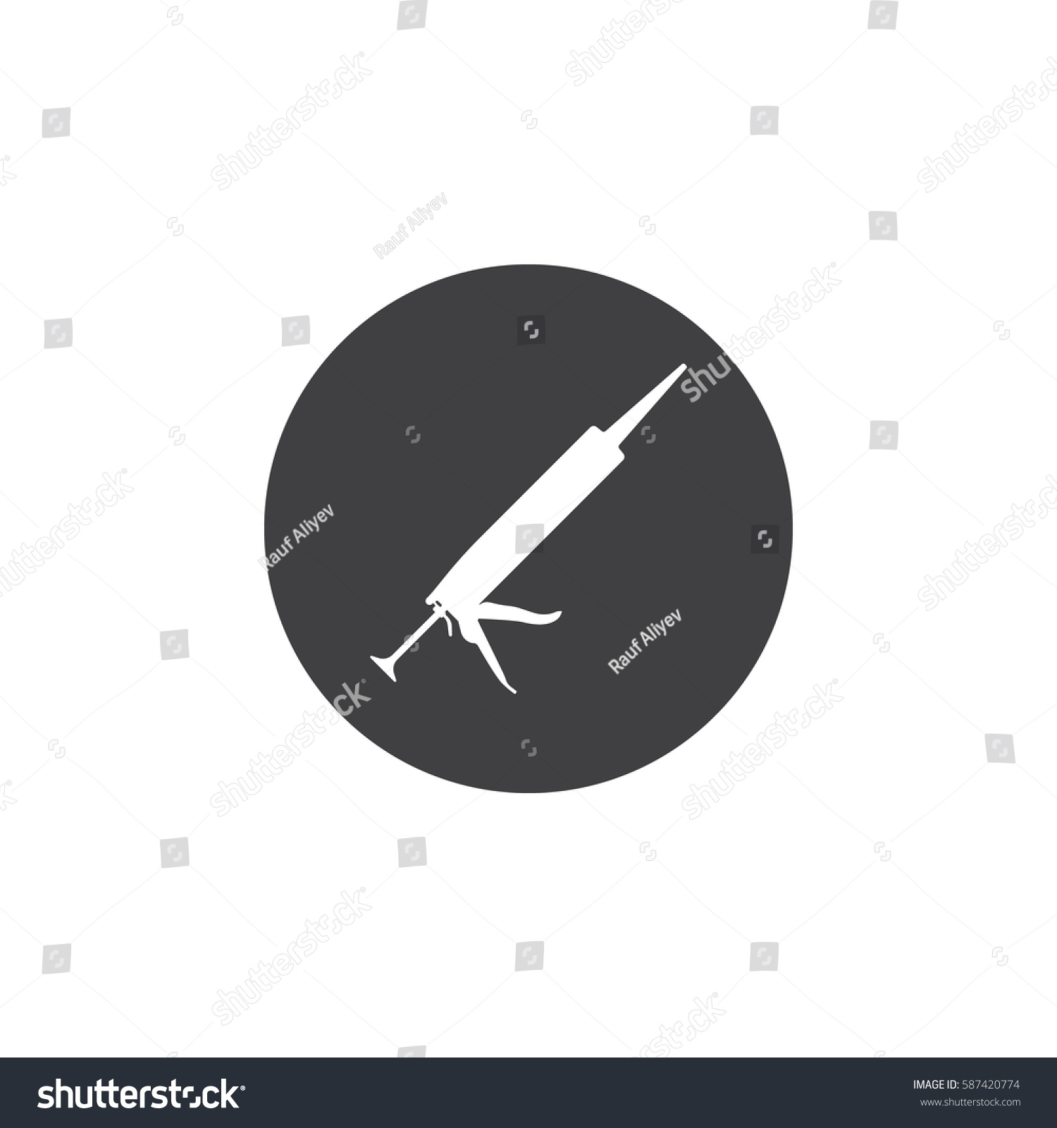 Silicone Icon Stock Vector (Royalty Free) 587420774 | Shutterstock