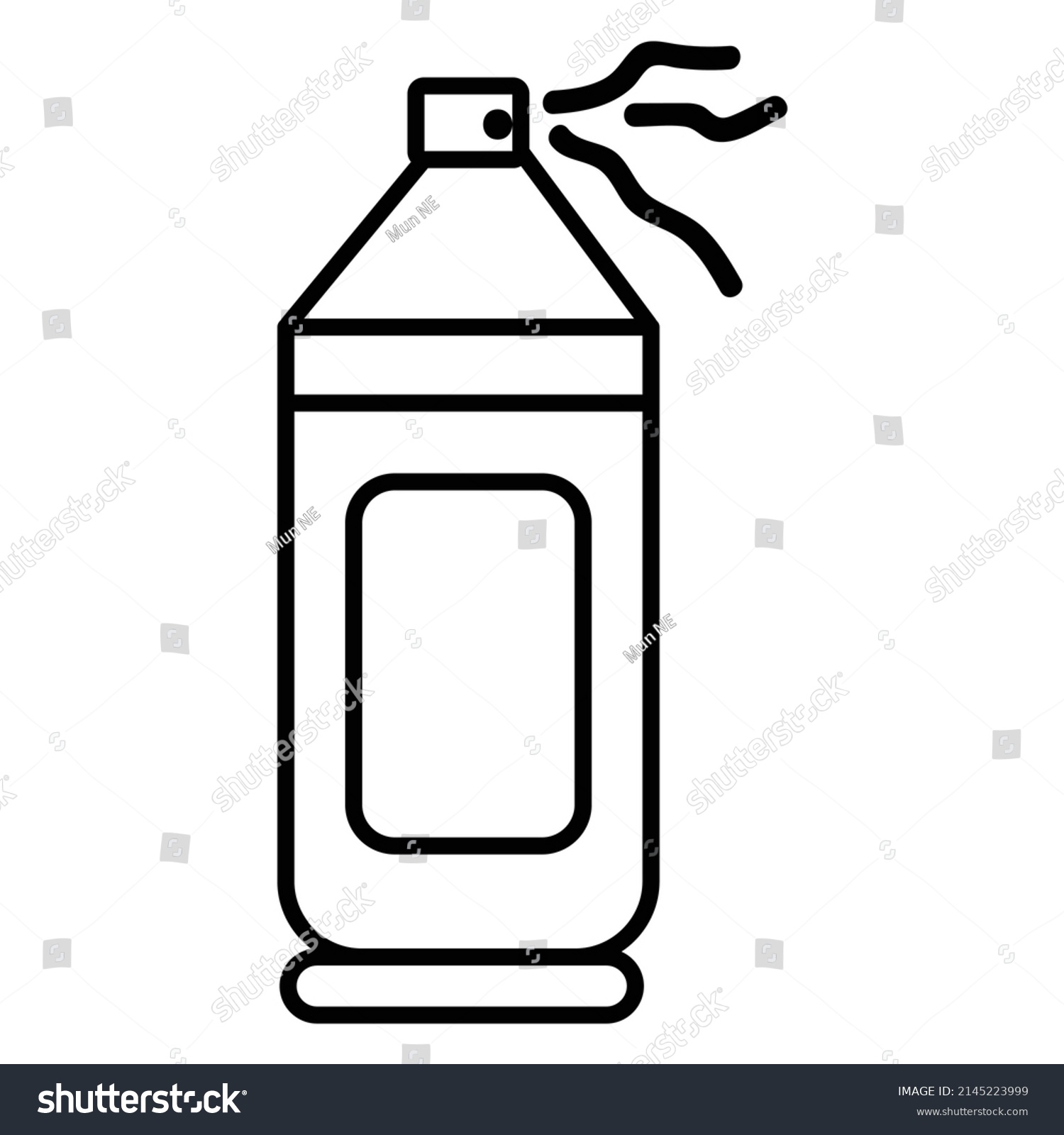 Silly Strings Line Art Icon Stock Vector (Royalty Free) 2145223999 ...