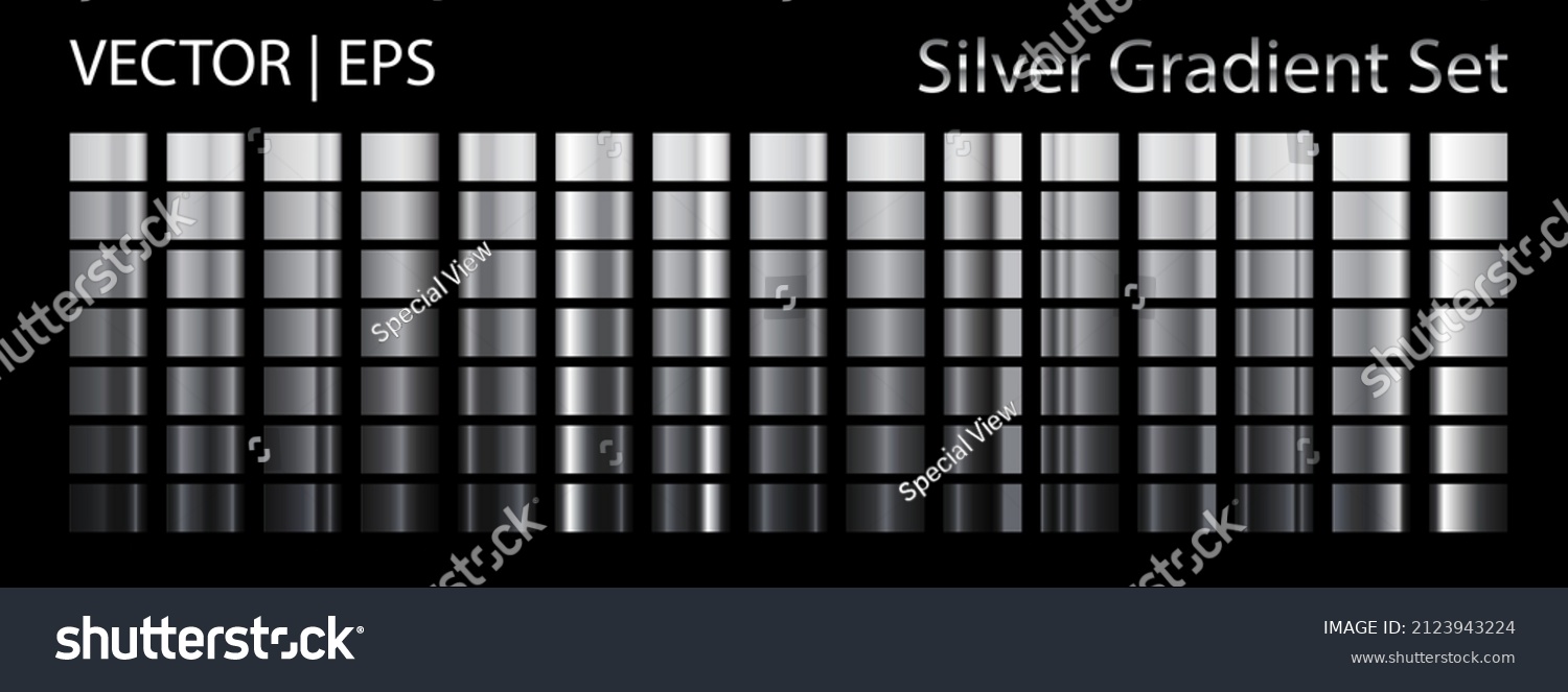 Silver Background Texture Vector Icon Seamless Stock Vector (Royalty ...