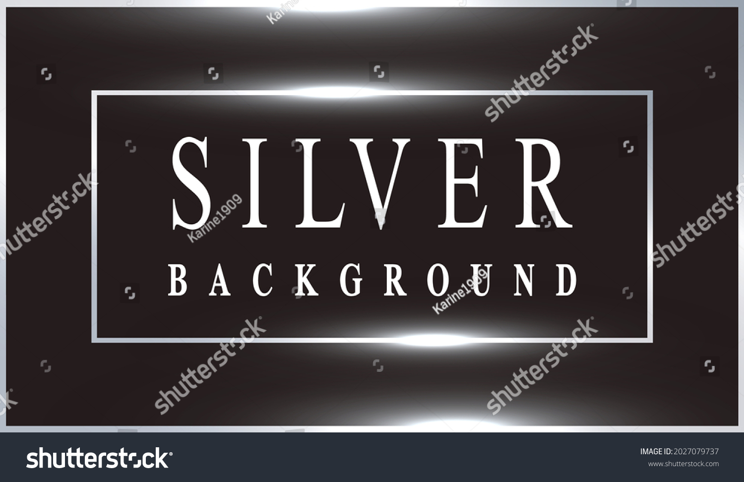 Silver Luxury Background Vector Illustration Stock Vector (Royalty Free ...