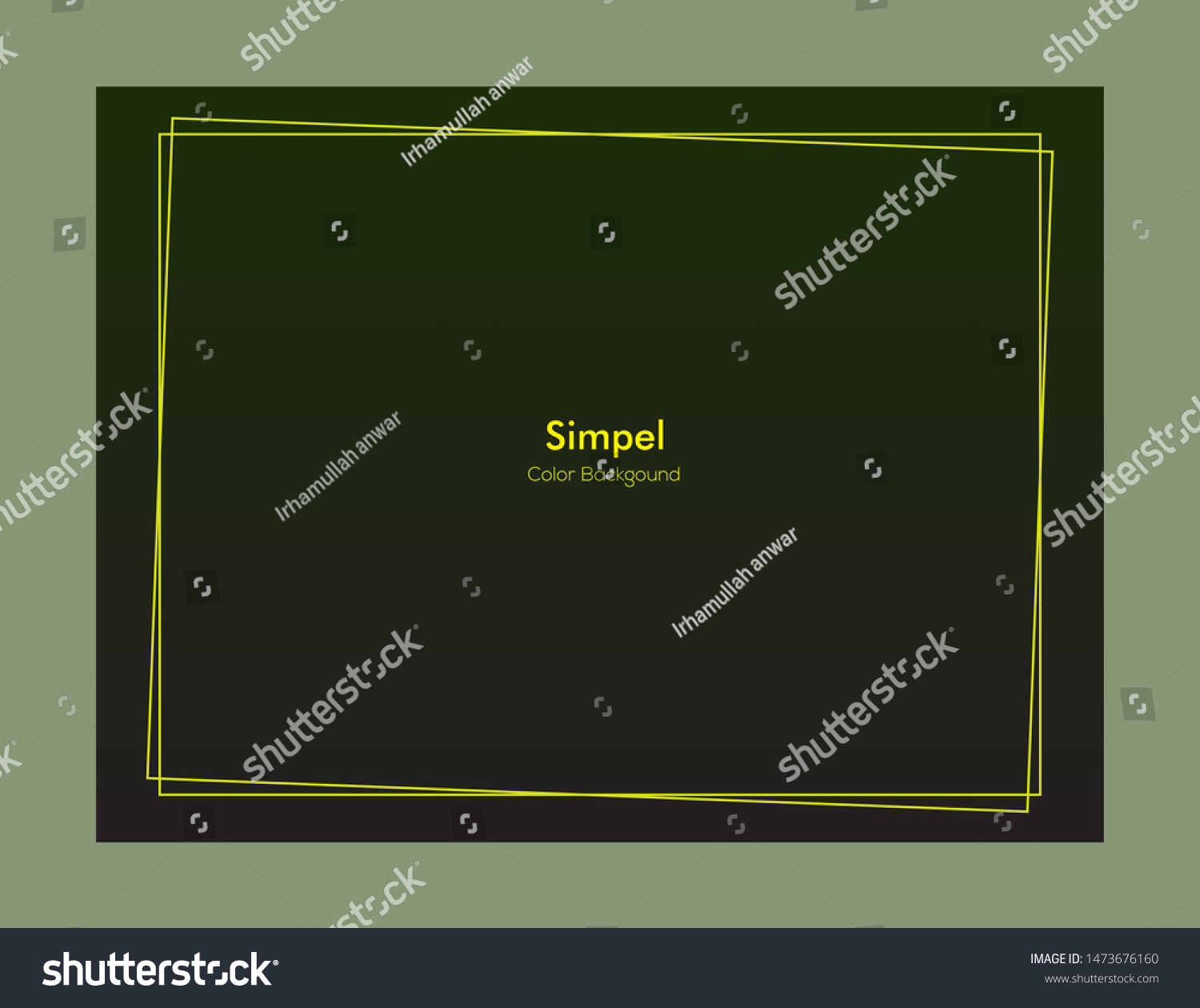 Simpel Background Green Free Vector Stock Vector (Royalty Free ...