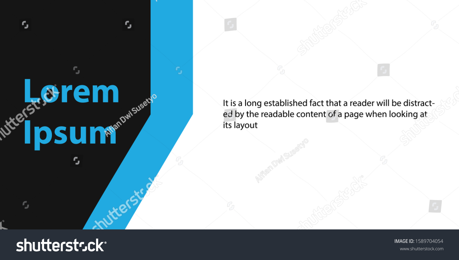Simple Abstract Banner Design Vector Design Stock Vector (Royalty Free ...
