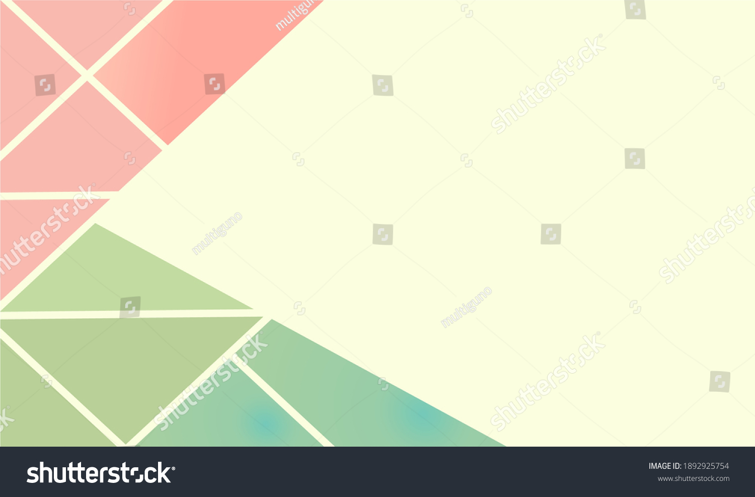 Simple Abstract Pastel Geometric Backgrounds Vector Stock Vector ...