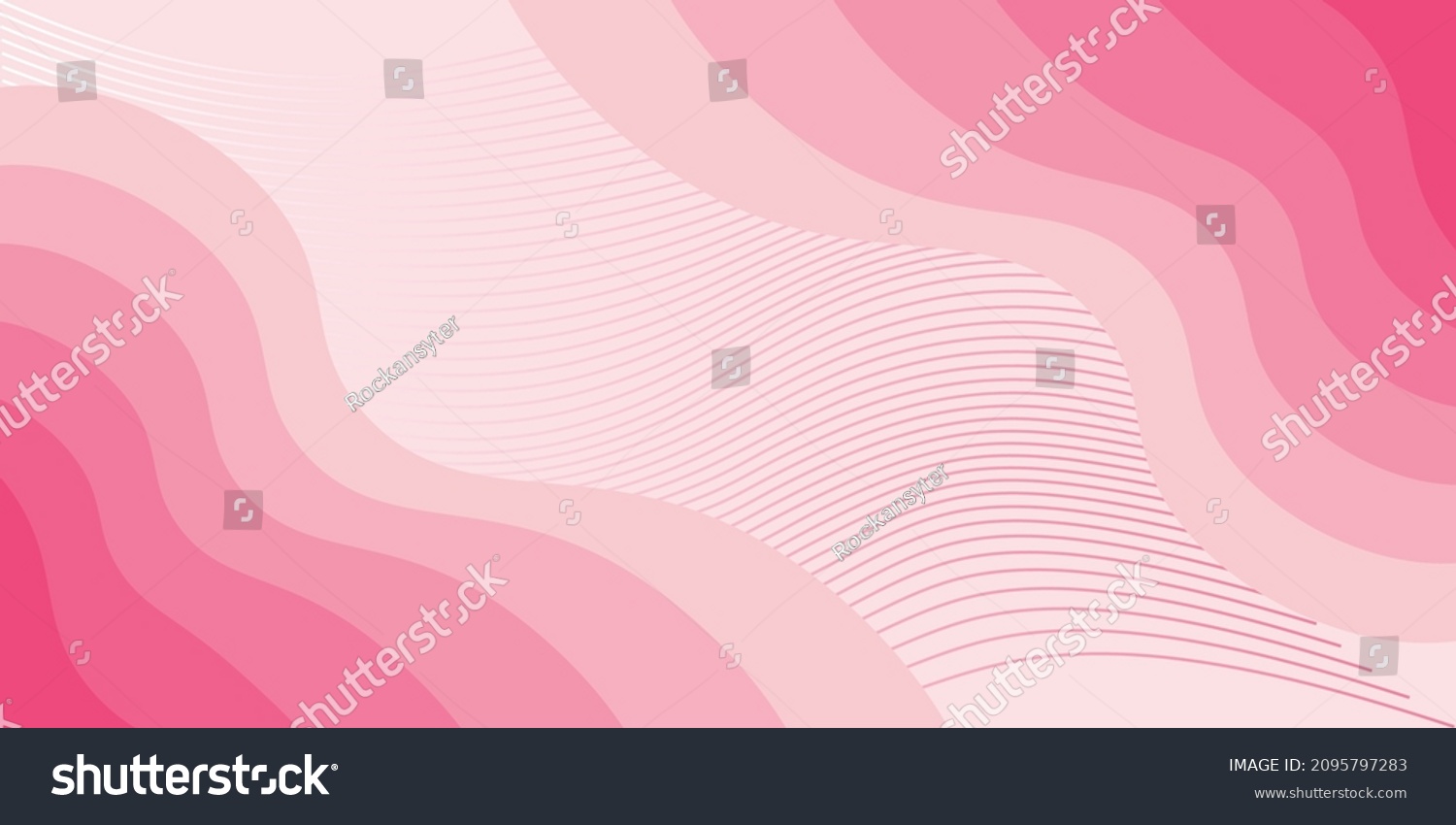 Simple Cute Background Liquid Pink Effect Stock Vector (Royalty Free ...