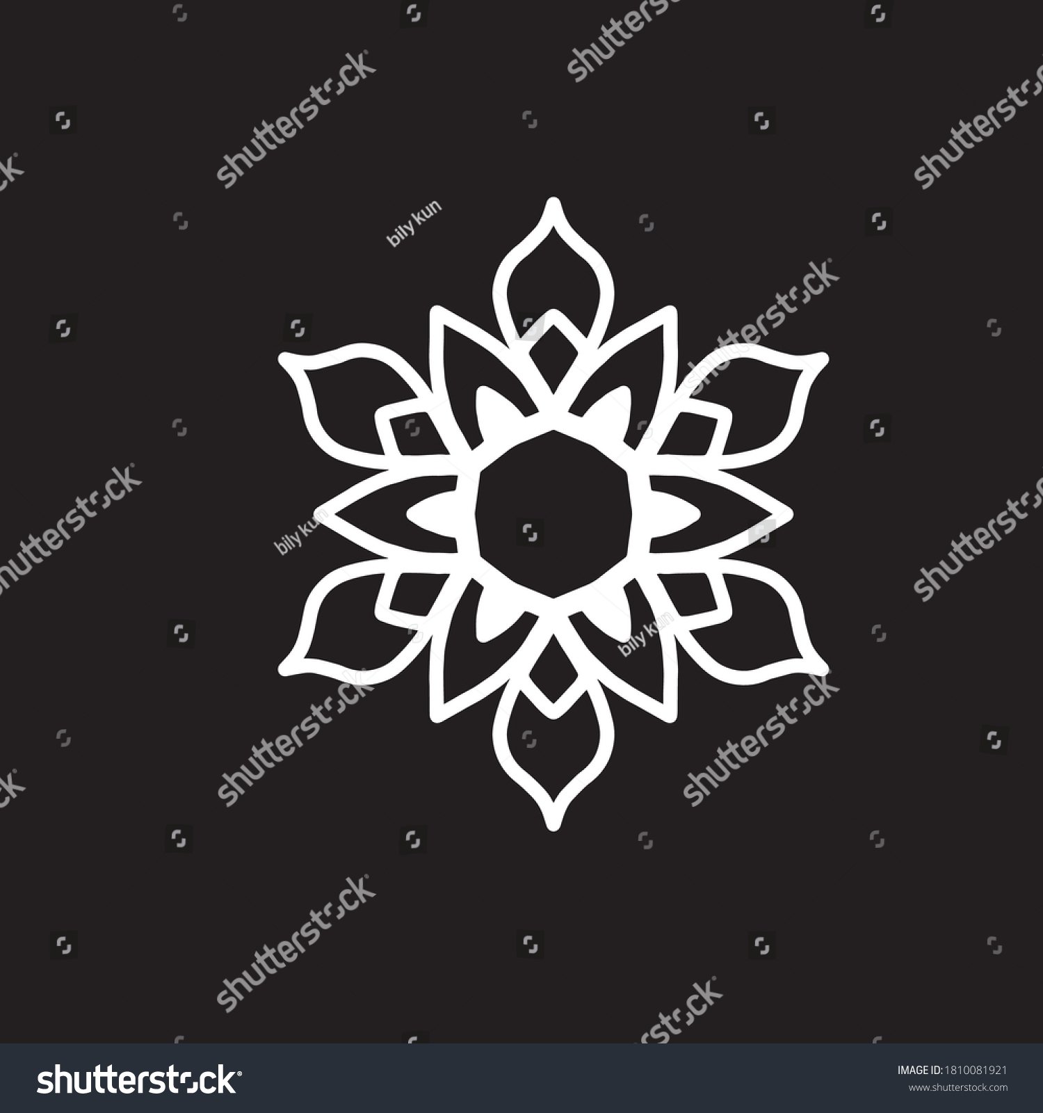Simple Elegant Logo Vector Stock Vector (Royalty Free) 1810081921