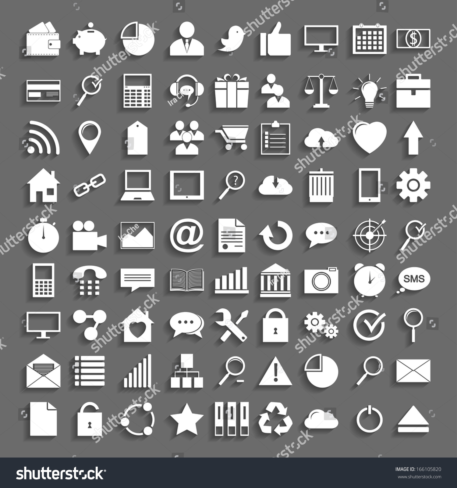 7,511,606 White flat icons Images, Stock Photos & Vectors | Shutterstock
