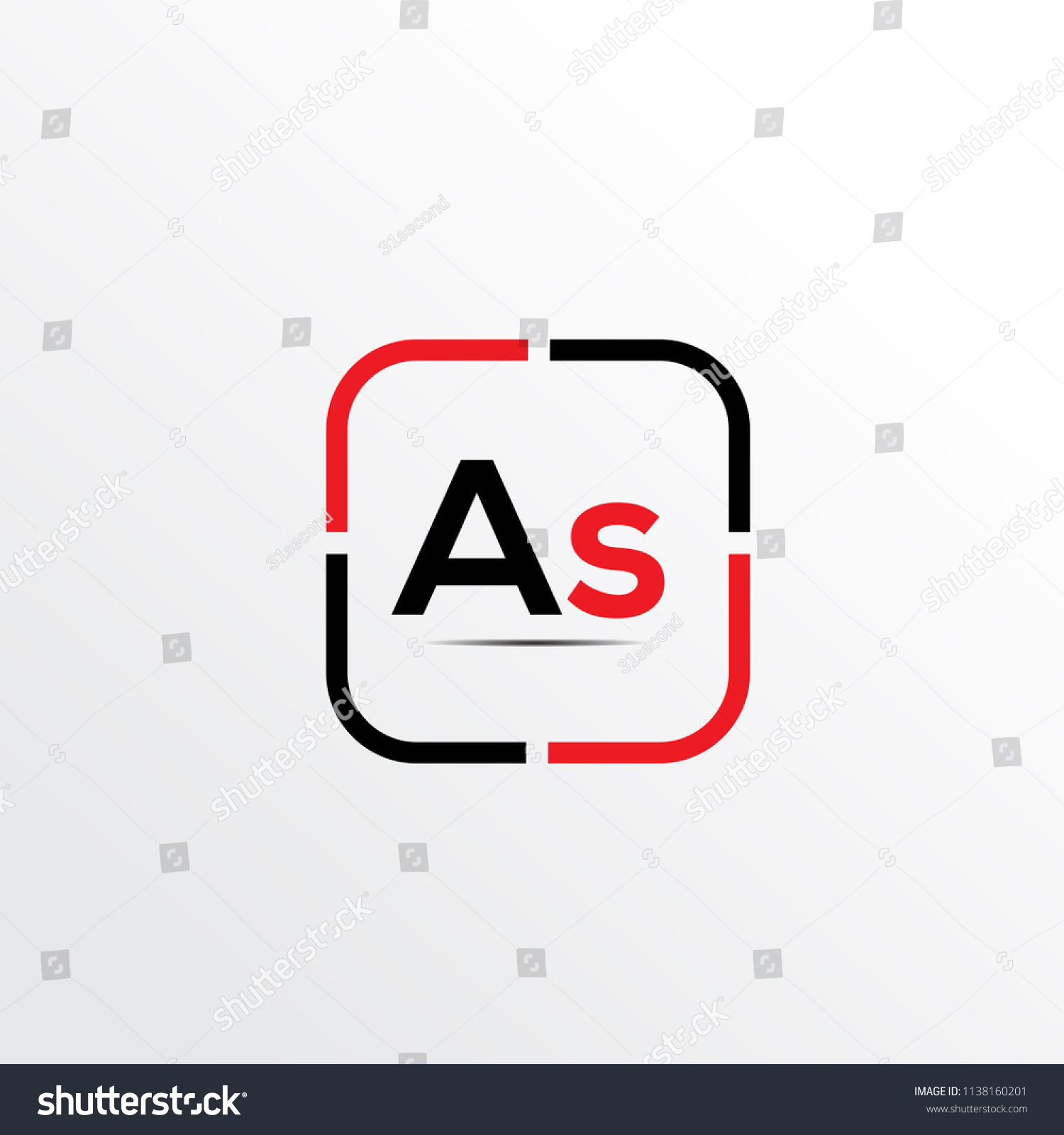 Simple Initial Logo Designs Template Vector Stock Vector (Royalty Free ...