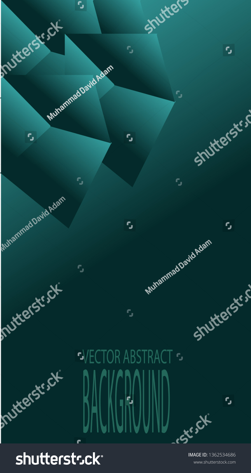 Simple Background Template Vector Modern Design Stock Vector (Royalty ...