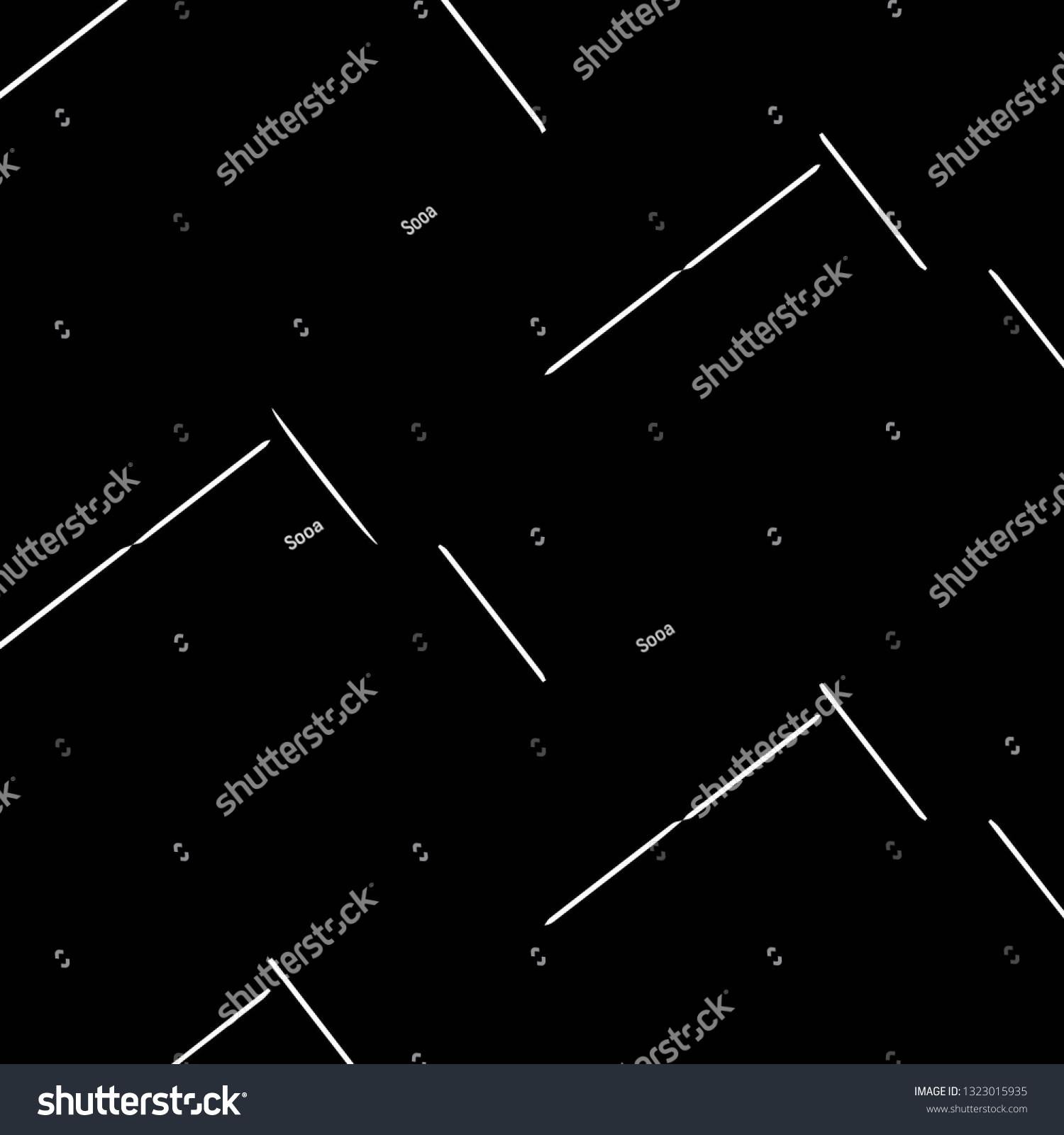 Simple Black White Vector Illustration Abstract Stock Vector (Royalty ...