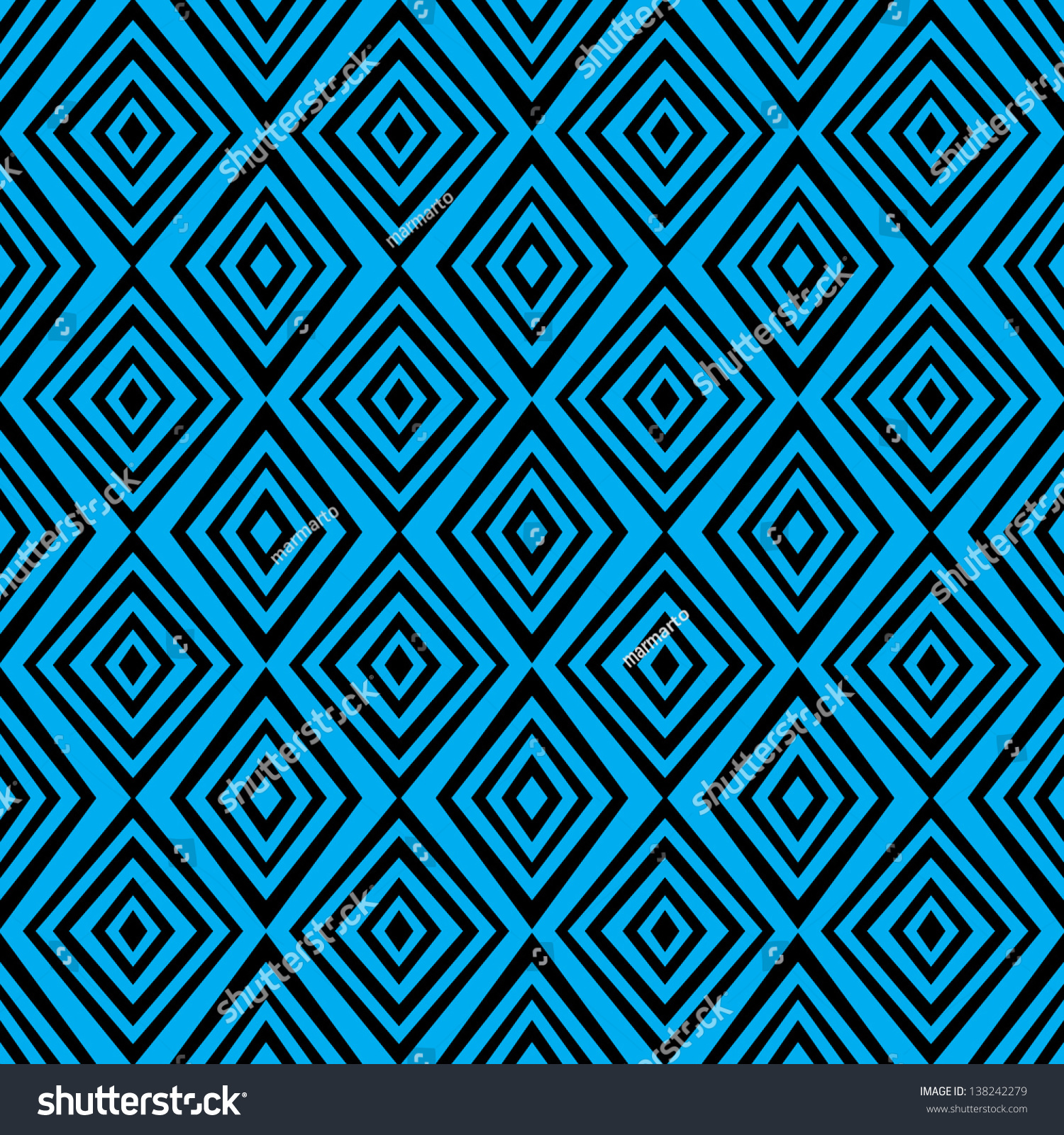 Simple Blue Background Rombs Vector Illustration Stock Vector (Royalty ...