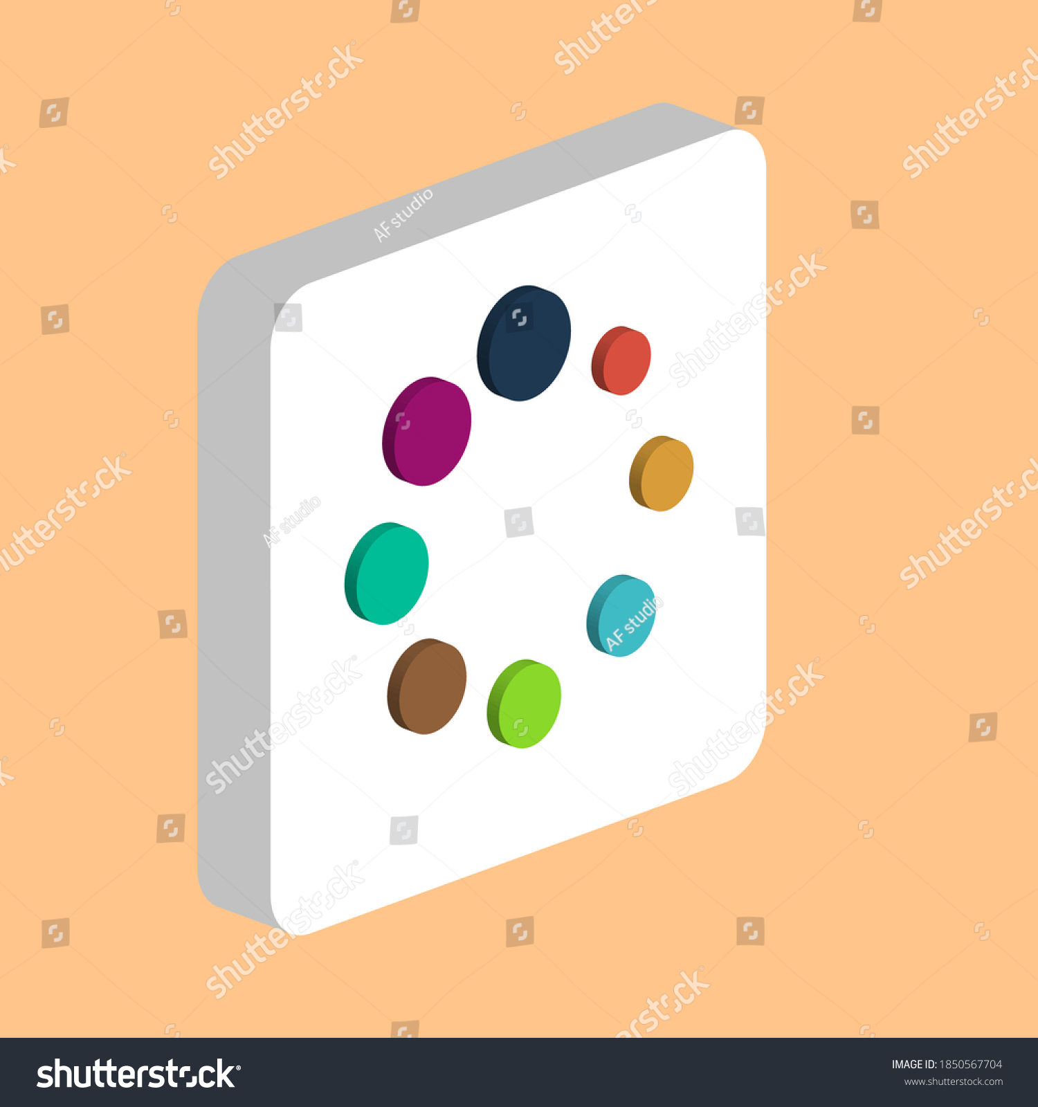 Simple Buffering Data Vector Icon Illustration Stock Vector (Royalty ...