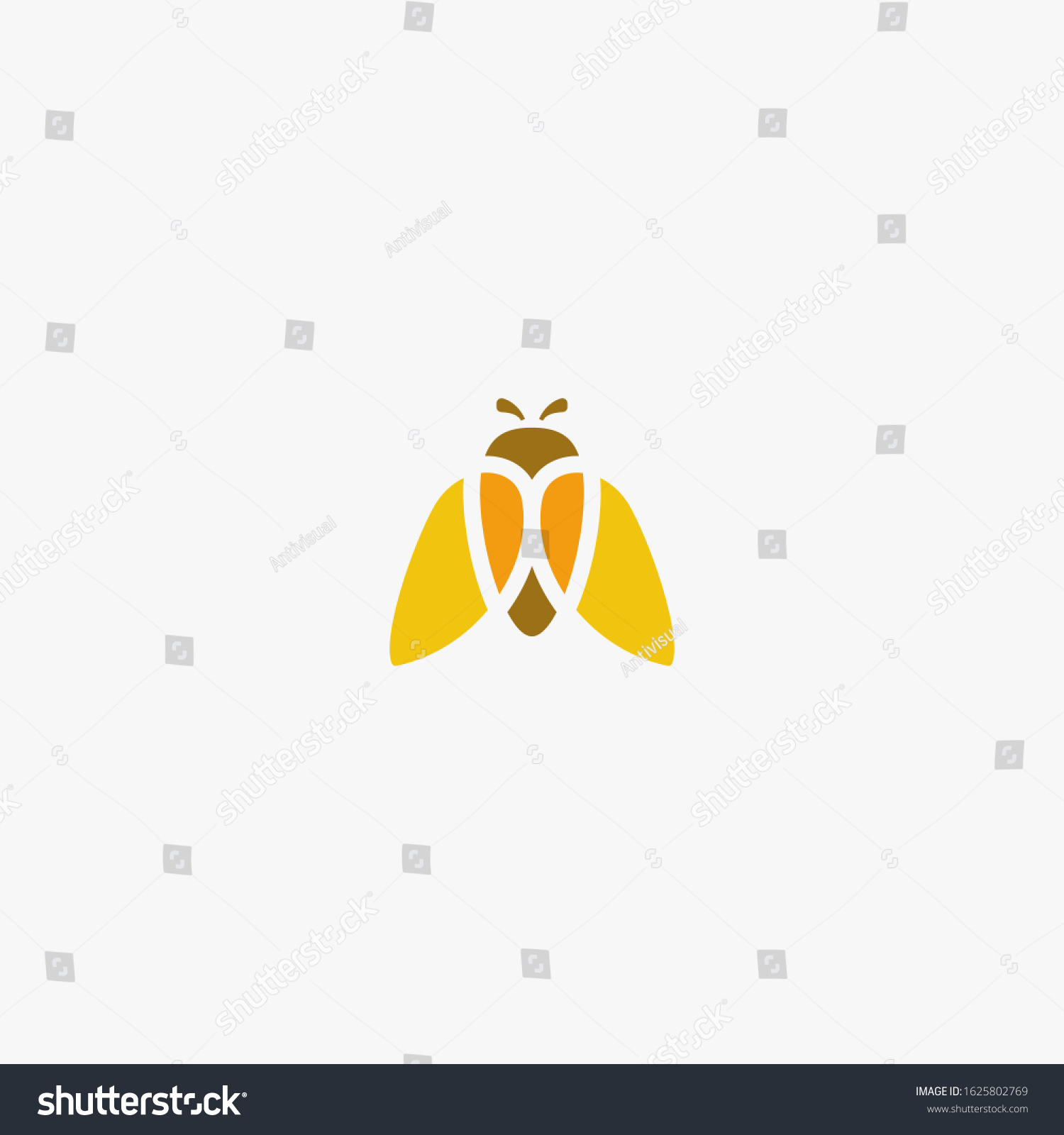 Simple Bug Insect Logo Design Inspiration Stock Vector (Royalty Free ...