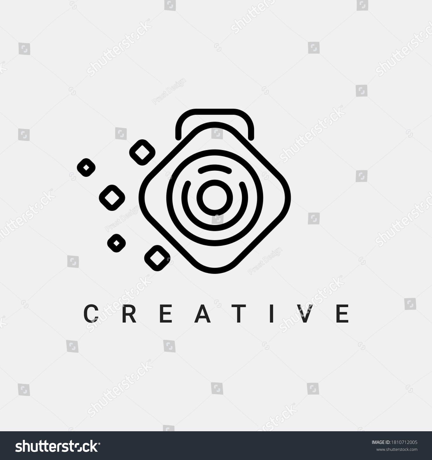 Simple Camera Photography Logo Design Vector Stock Vector (Royalty Free ...