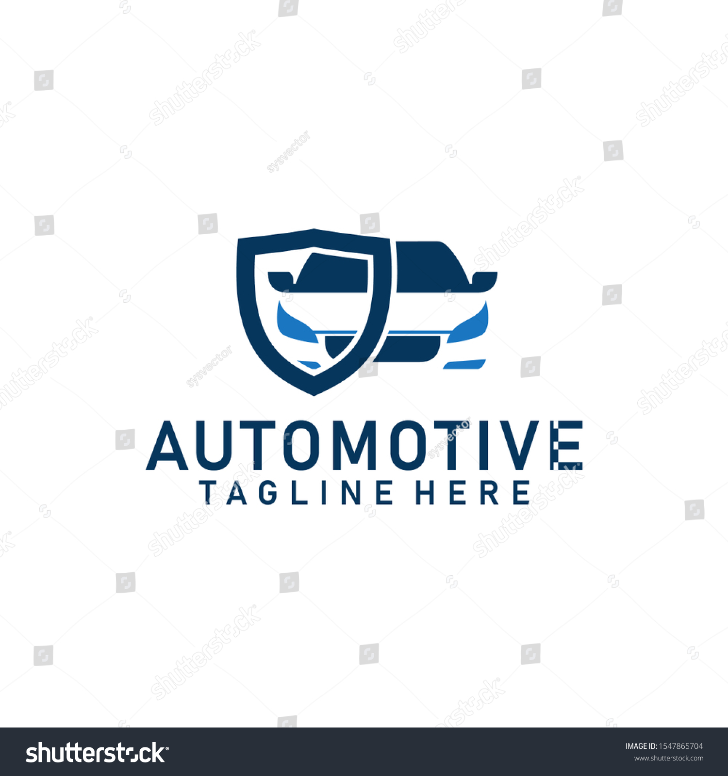 Simple Car Logo Vector Template Company Stock Vector (Royalty Free ...