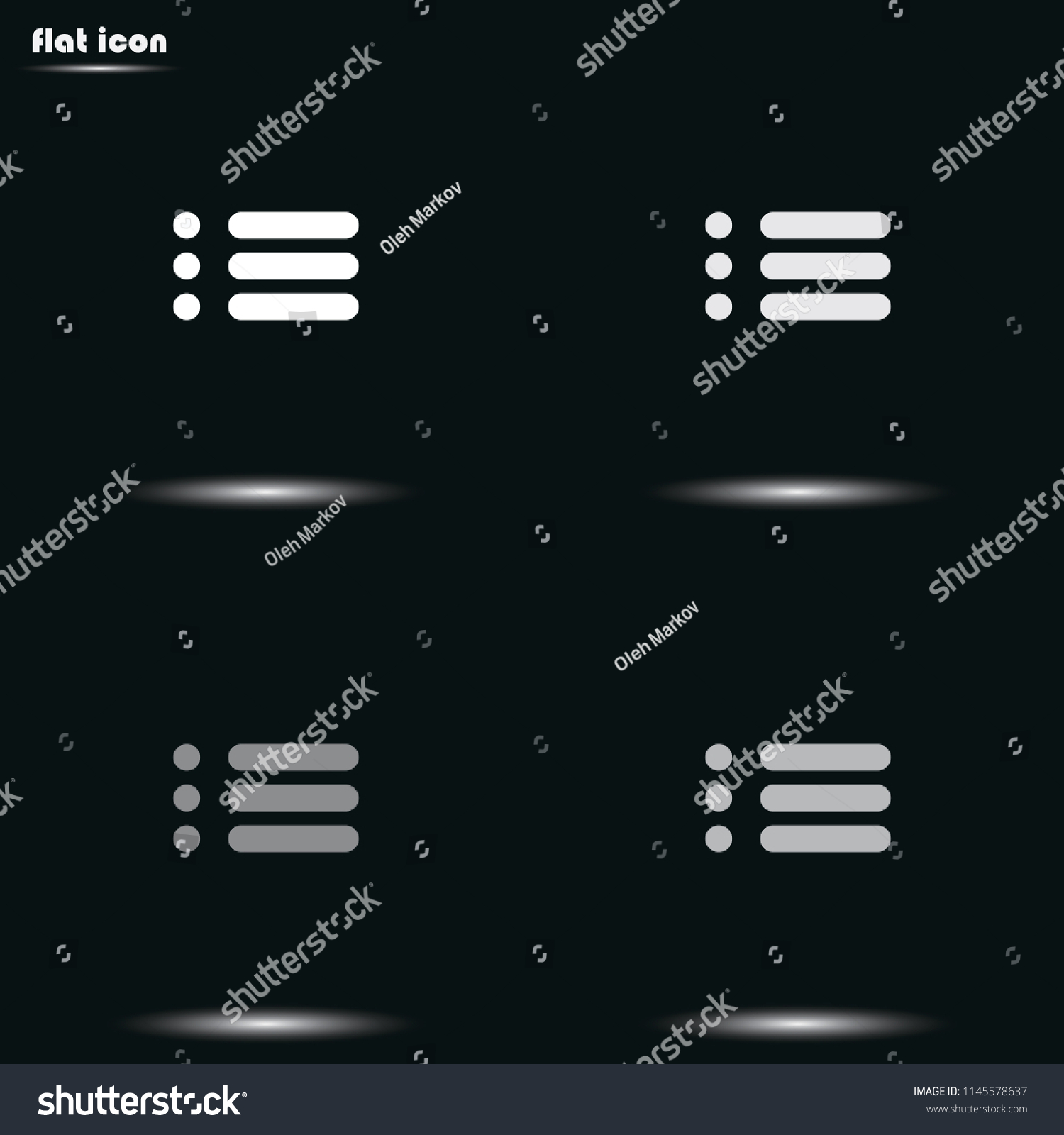 Simple Check List Flat Grayscale Vector Stock Vector (Royalty Free ...