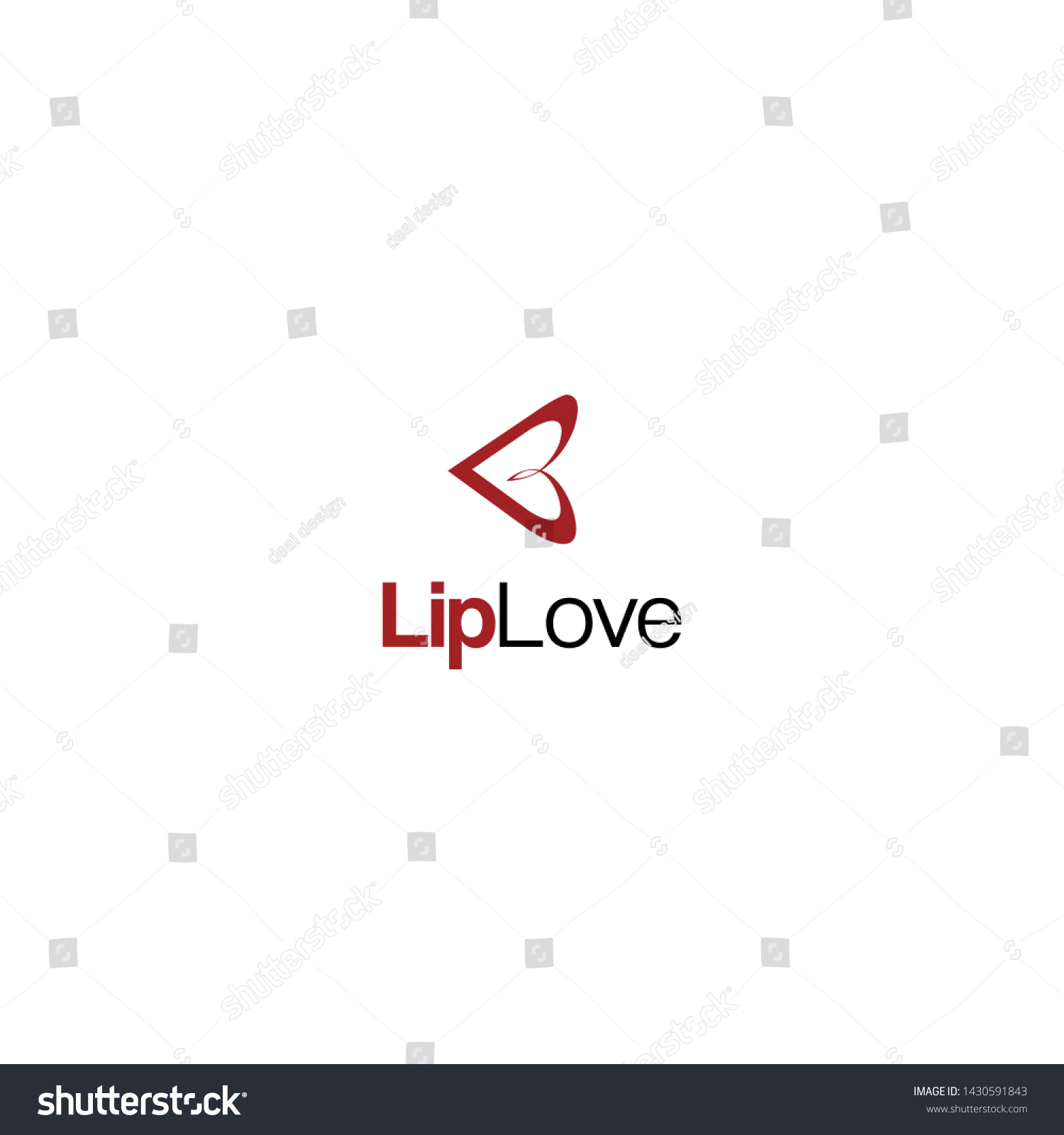 Simple Clean Unique Logo Design Stock Vector (Royalty Free) 1430591843 ...