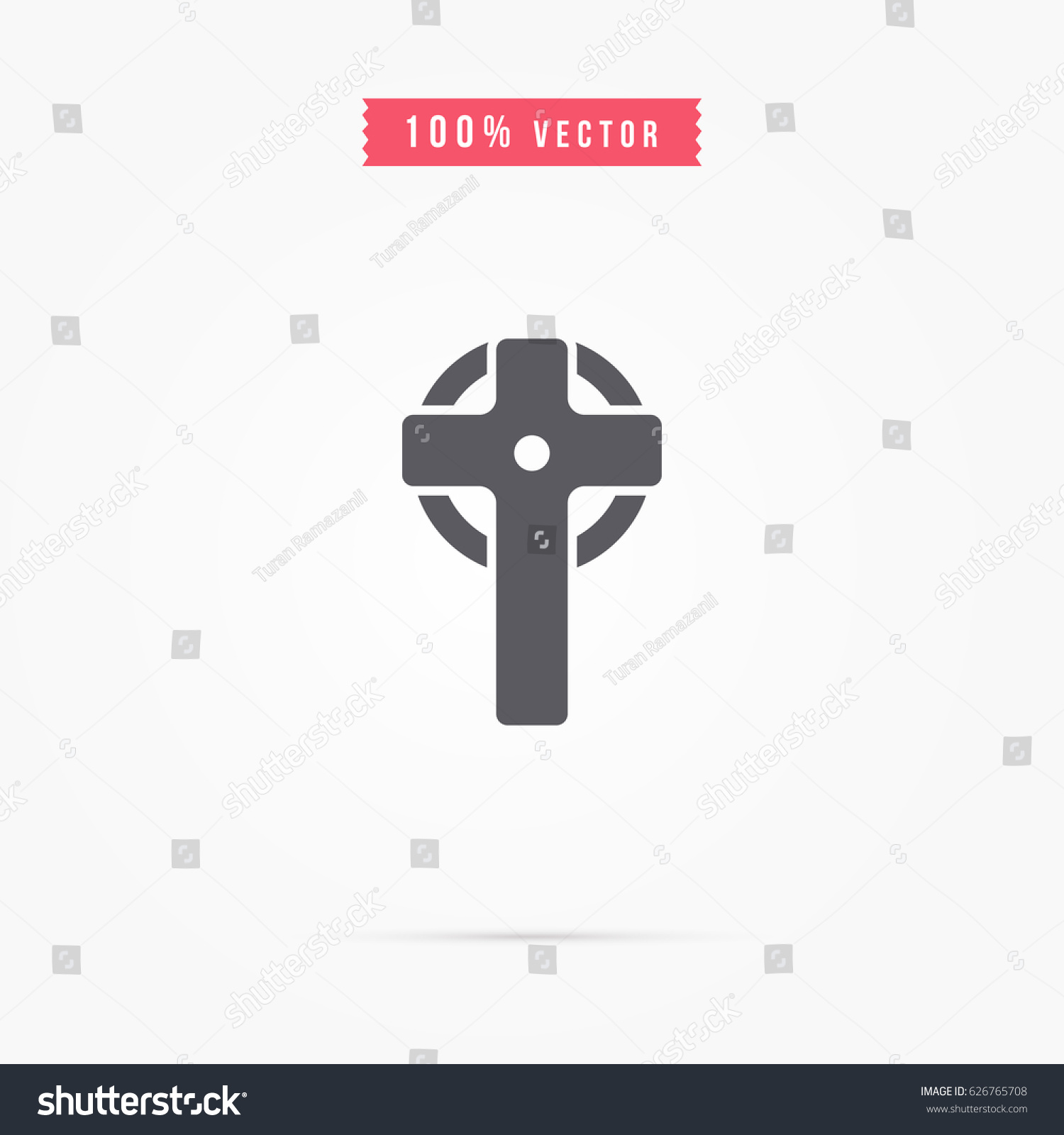 Simple Cross Icon Stock Vector (Royalty Free) 626765708 | Shutterstock